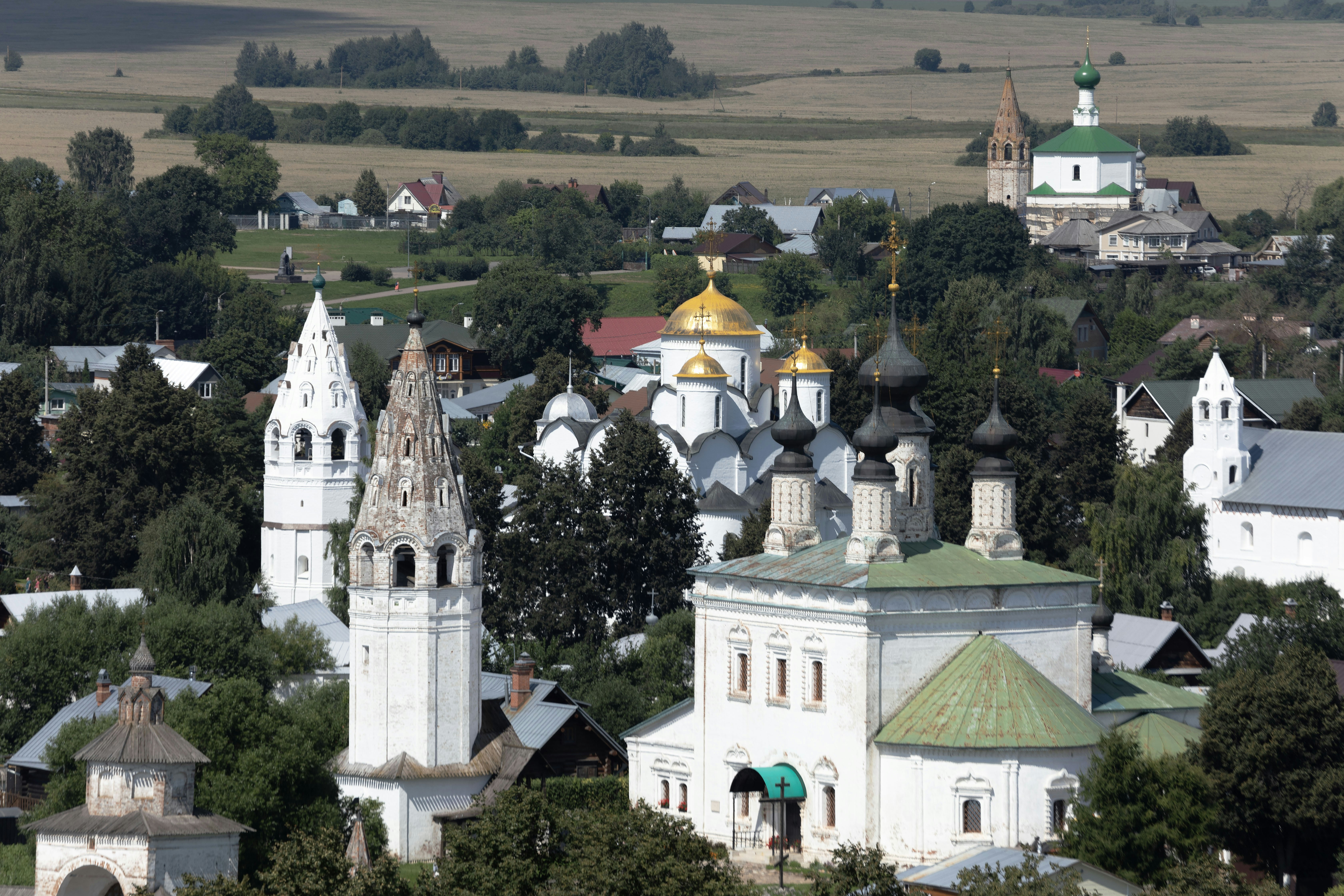 Golden Domes Among White Towers: A Russian-Style Monastic Village