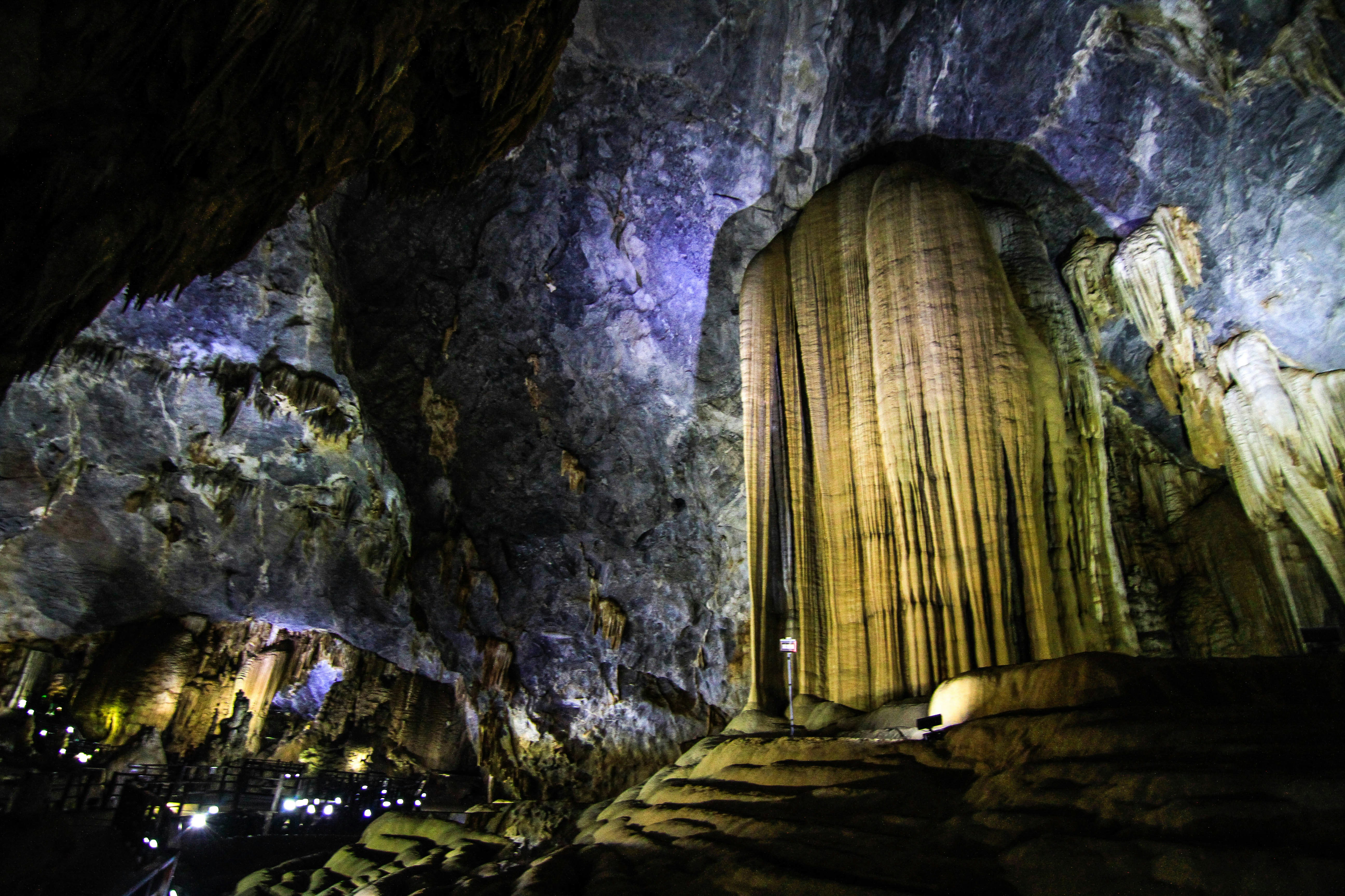 Glowing Pillar within the Bat Cave Cathedral