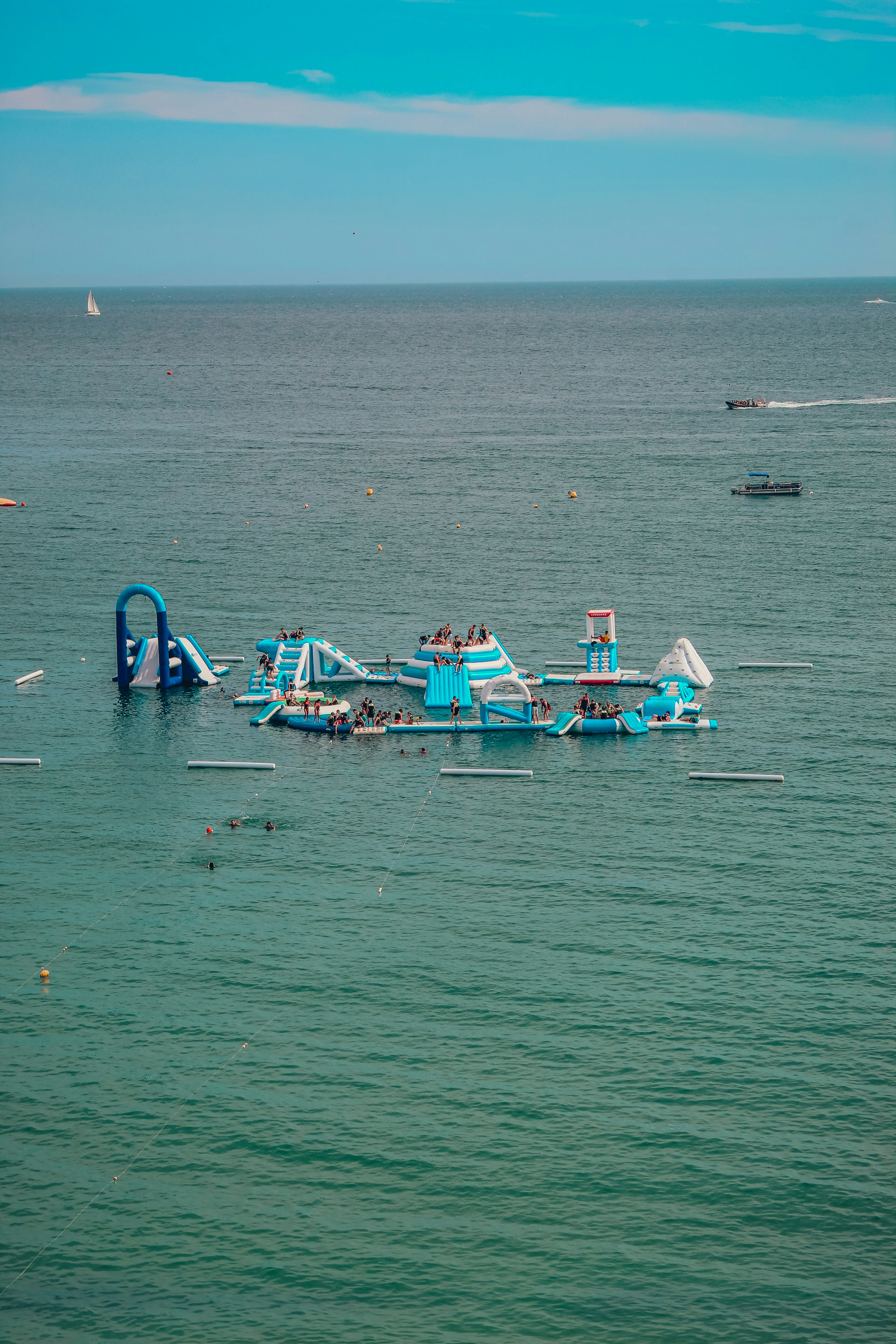 Blue Haven: An Armature of Aquatic Fun on Calm Seas