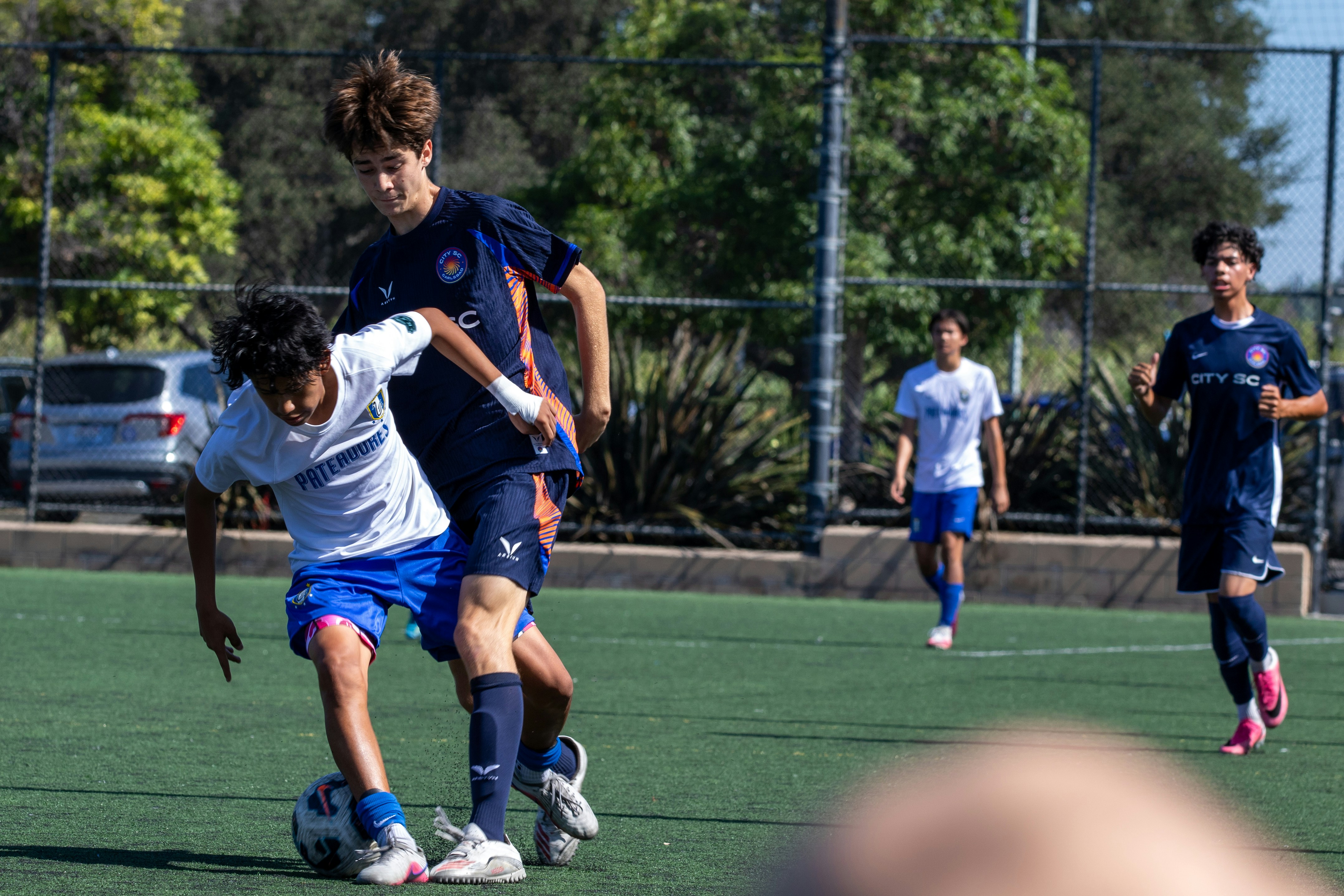 Competitive Sprint: A Dizzying Challenge for the Ball on a Sunny Field