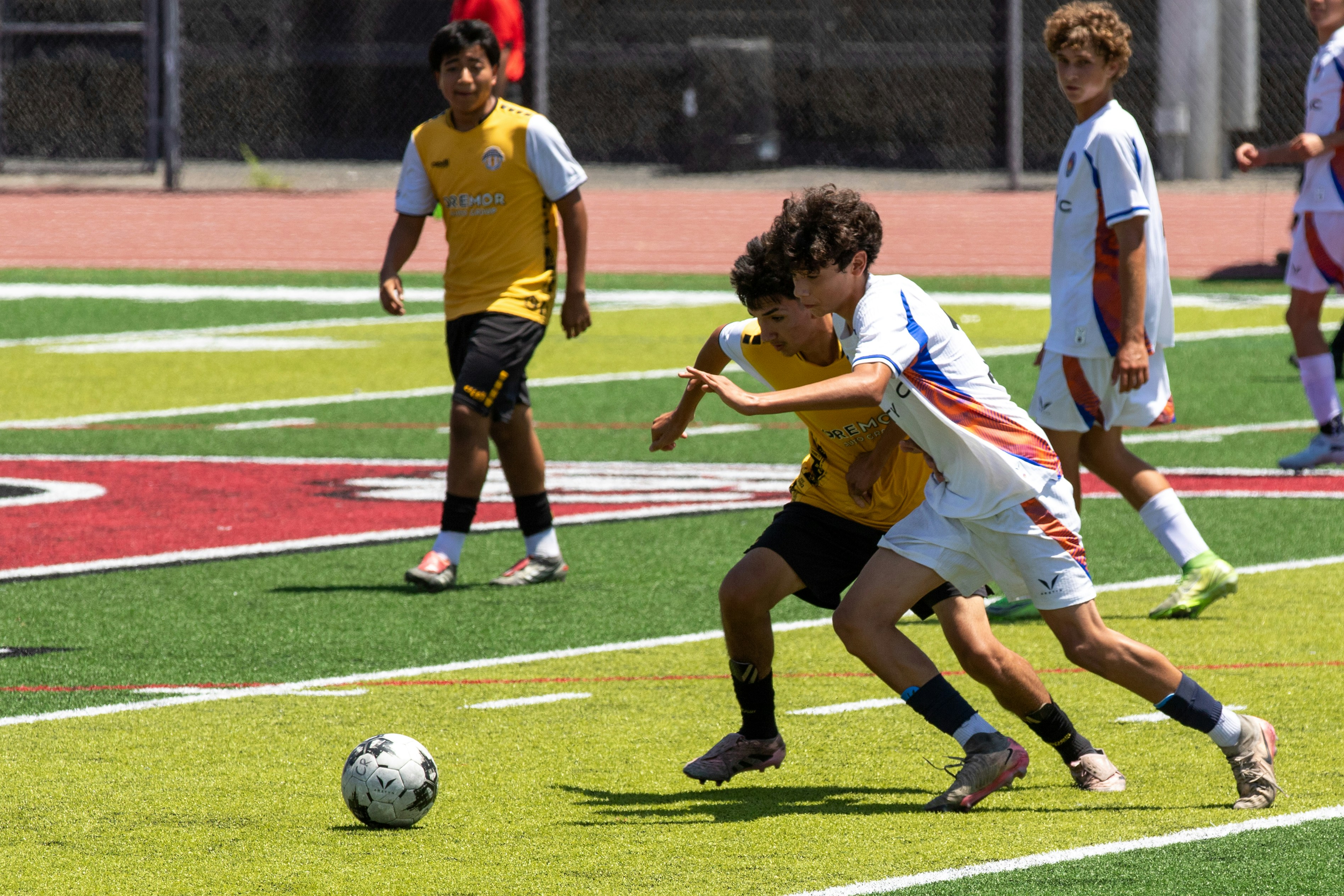 Chasing the Ball: Youth Soccer Sprint on Synthetic turf
