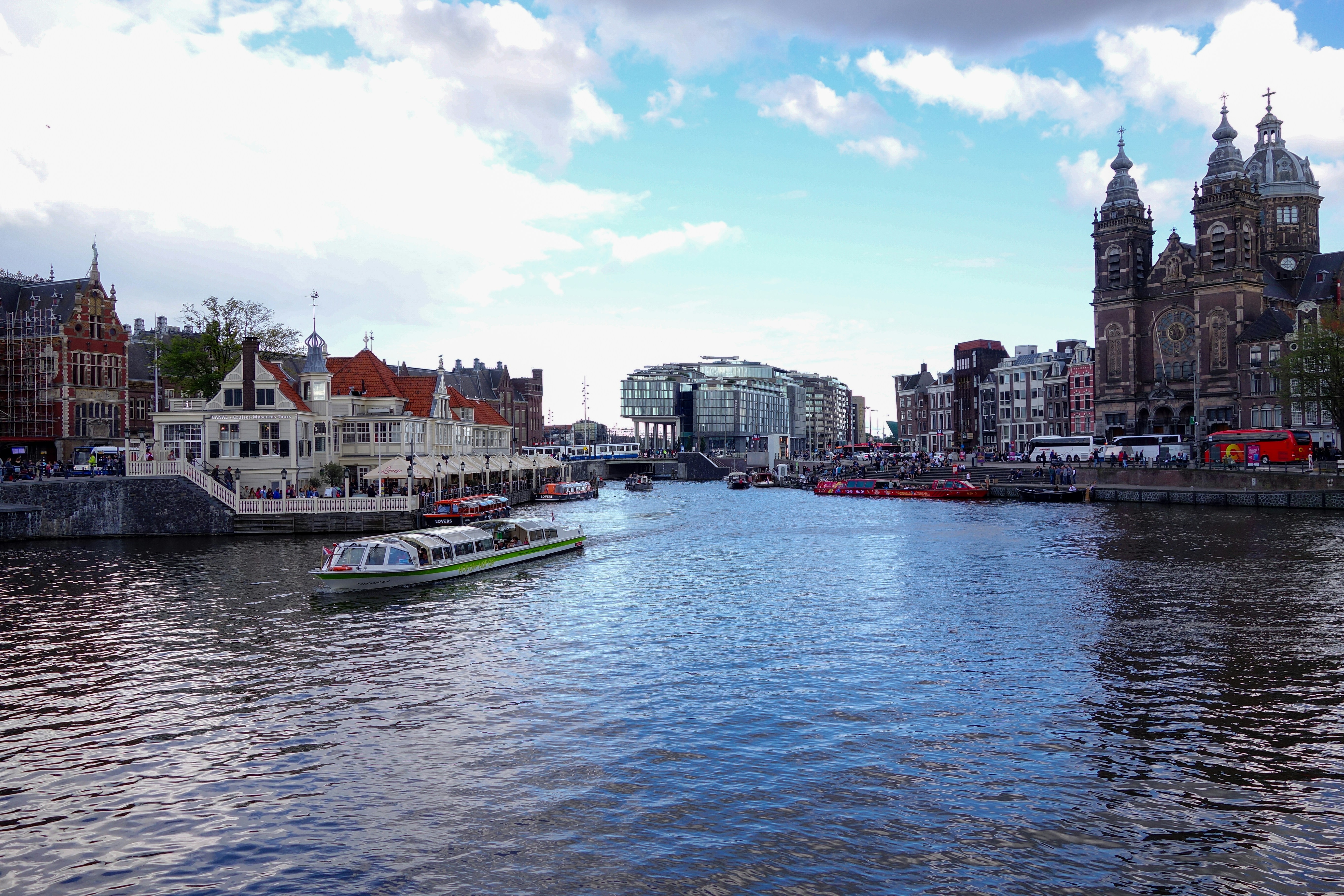 City Channel: Boats, Bridges, and Baroque Silhouettes