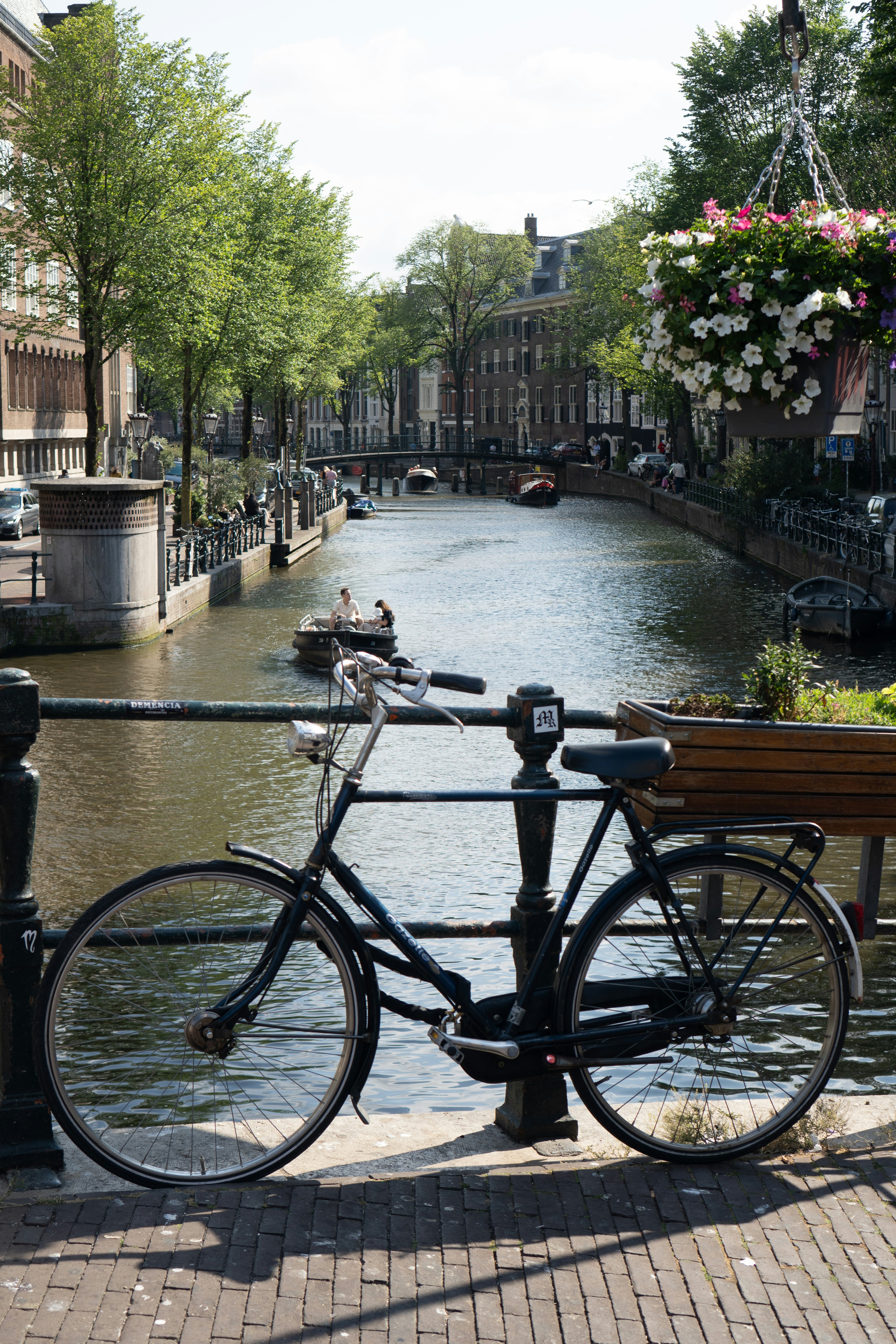 Bike by the Canal: Quiet Gables and Floating Boats
