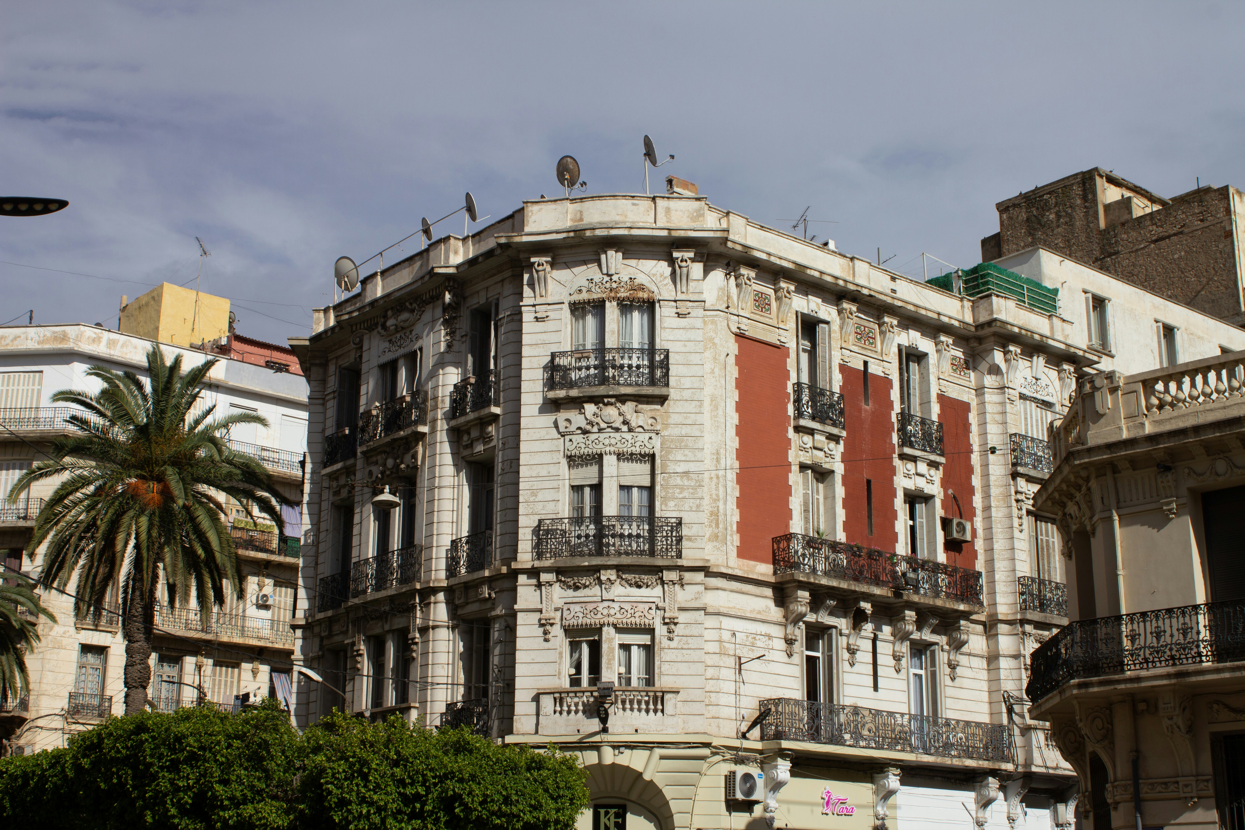 Historic Facade Echoes of a Sunlit Corner