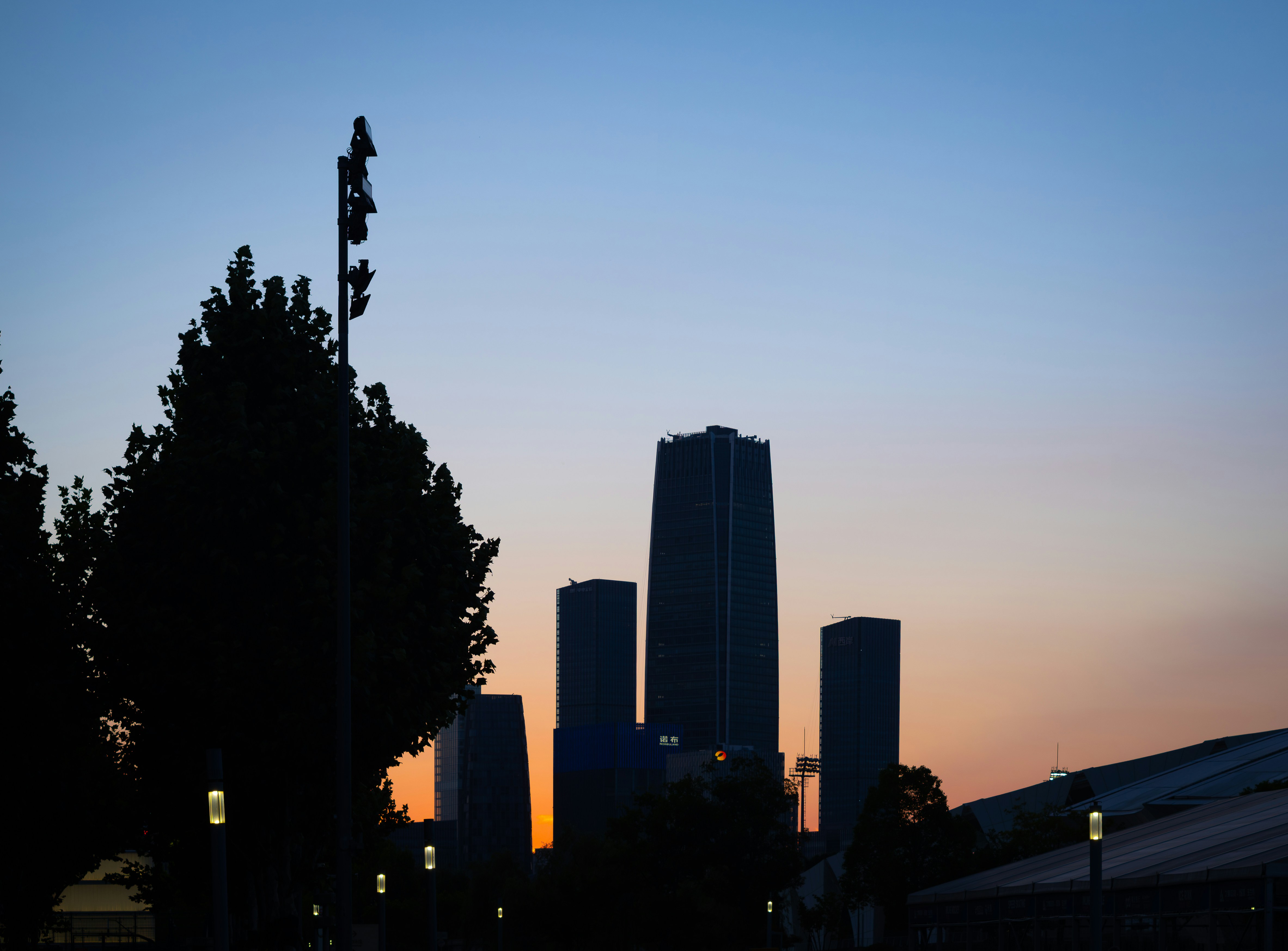 Twilight Towers: Contours of a Quiet Skyline