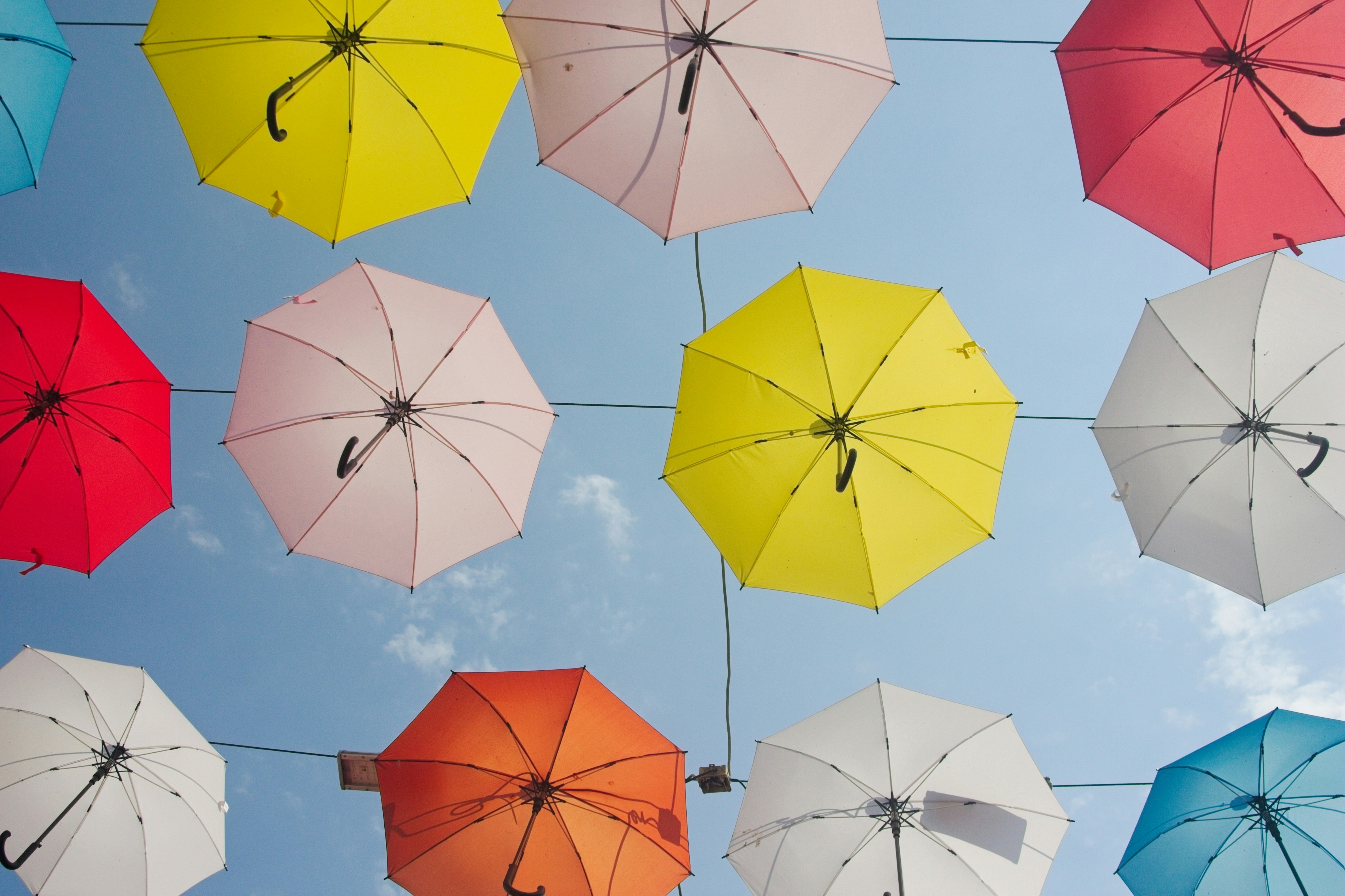 Skyward Umbrella Parade