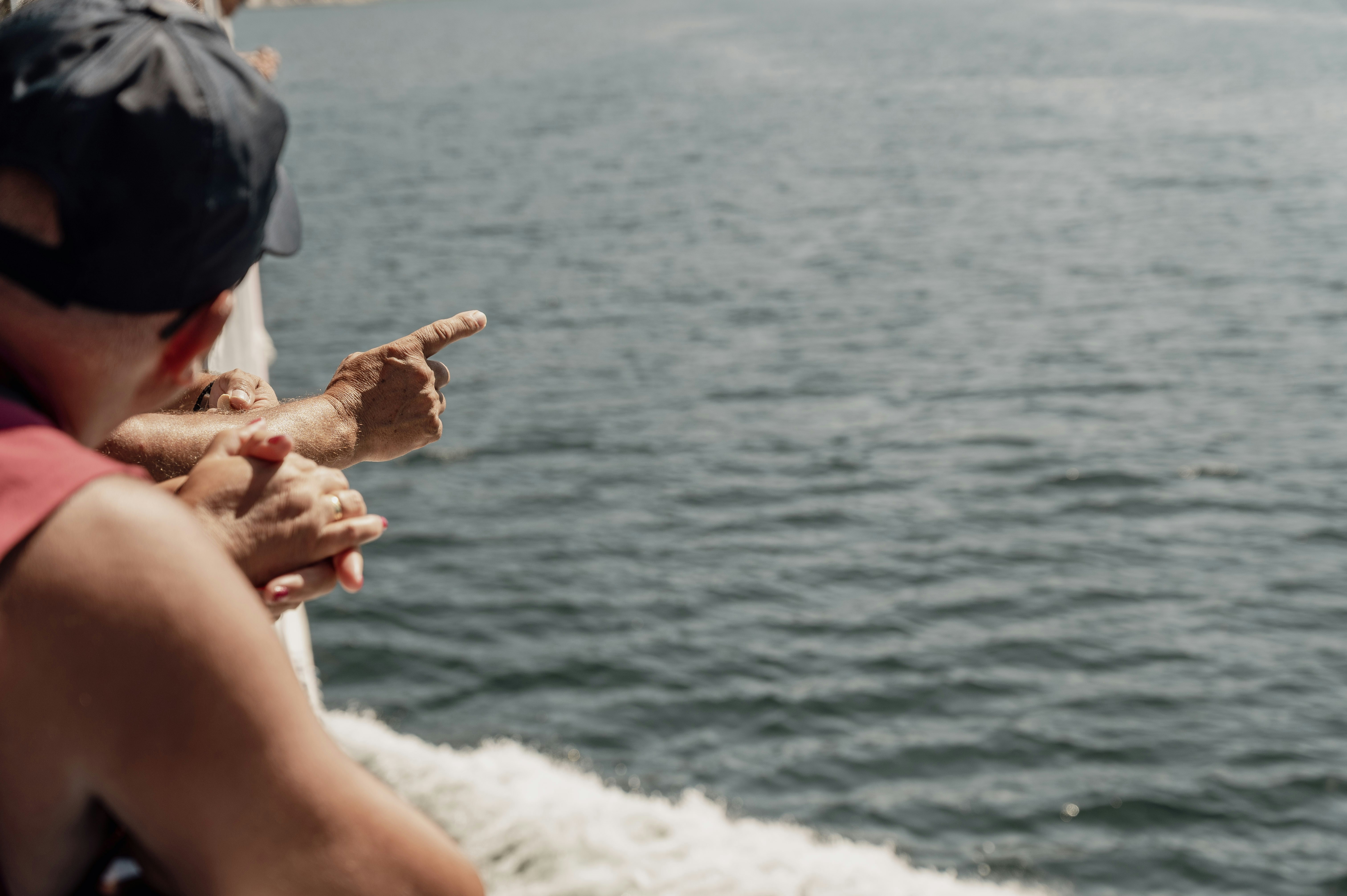 Pointing toward the Wake: A boatful of curiosity on open water
