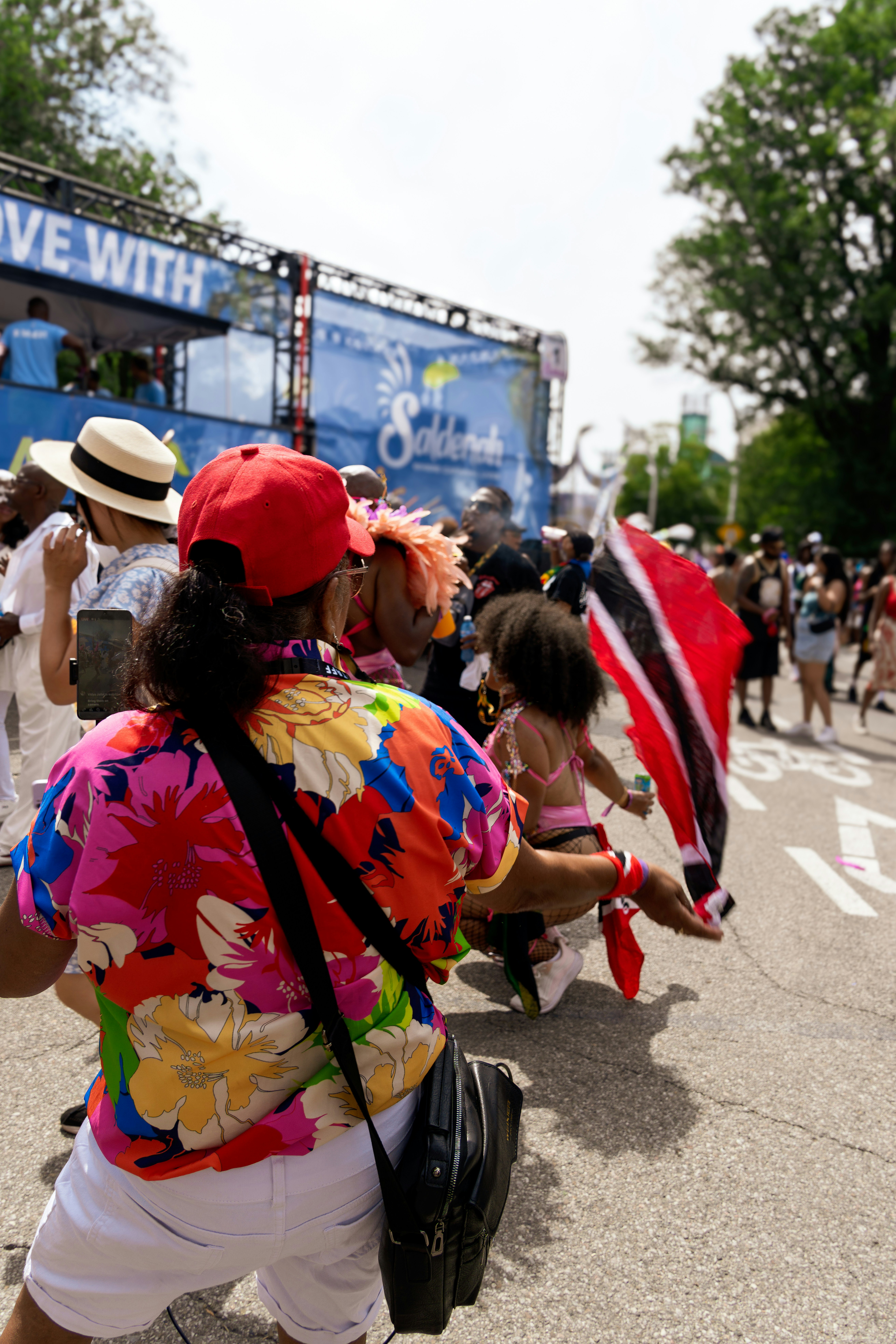 Vibrant Backstage Pulse at a Pride Festival