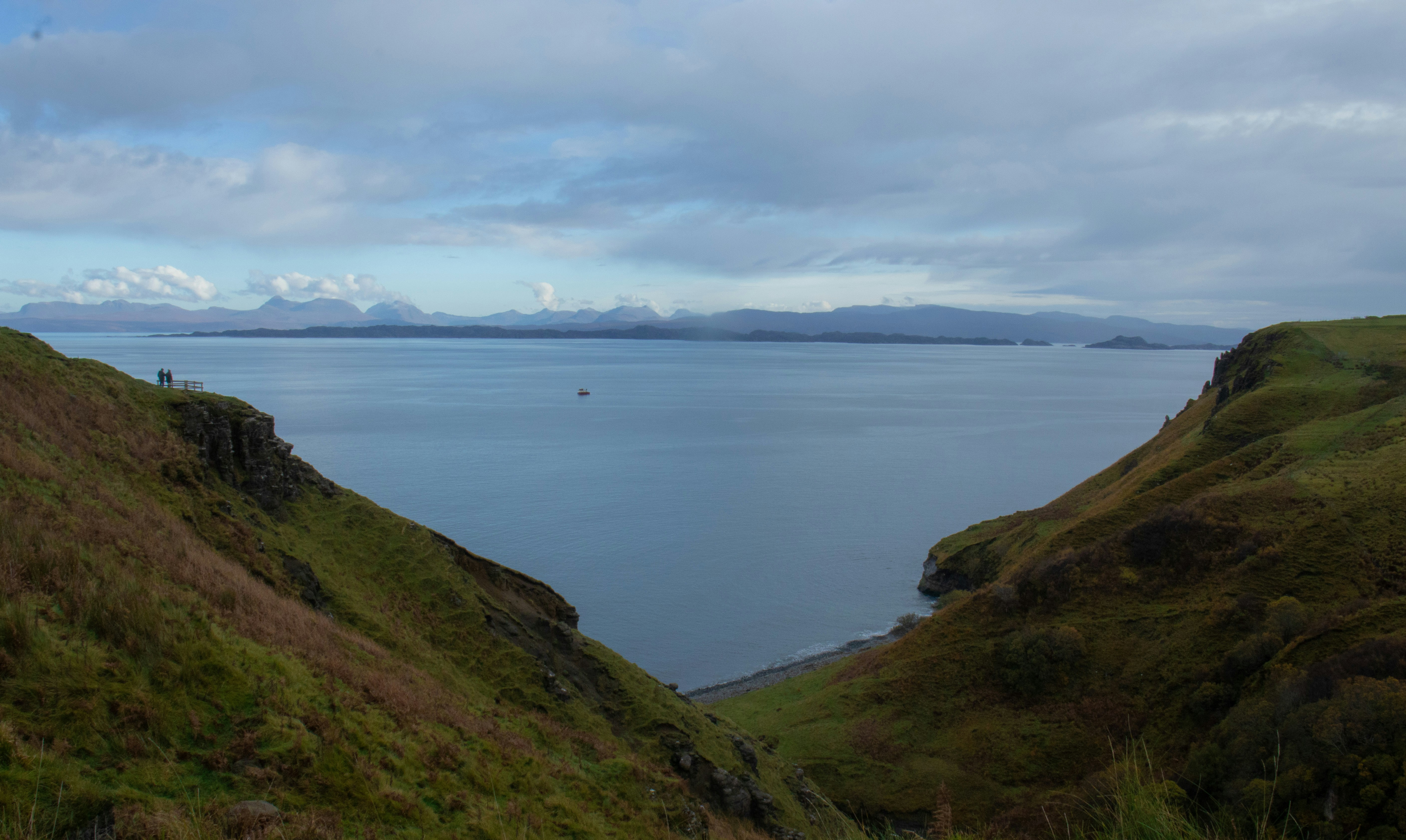 Shoreline Cove Between Rolling Cliffs