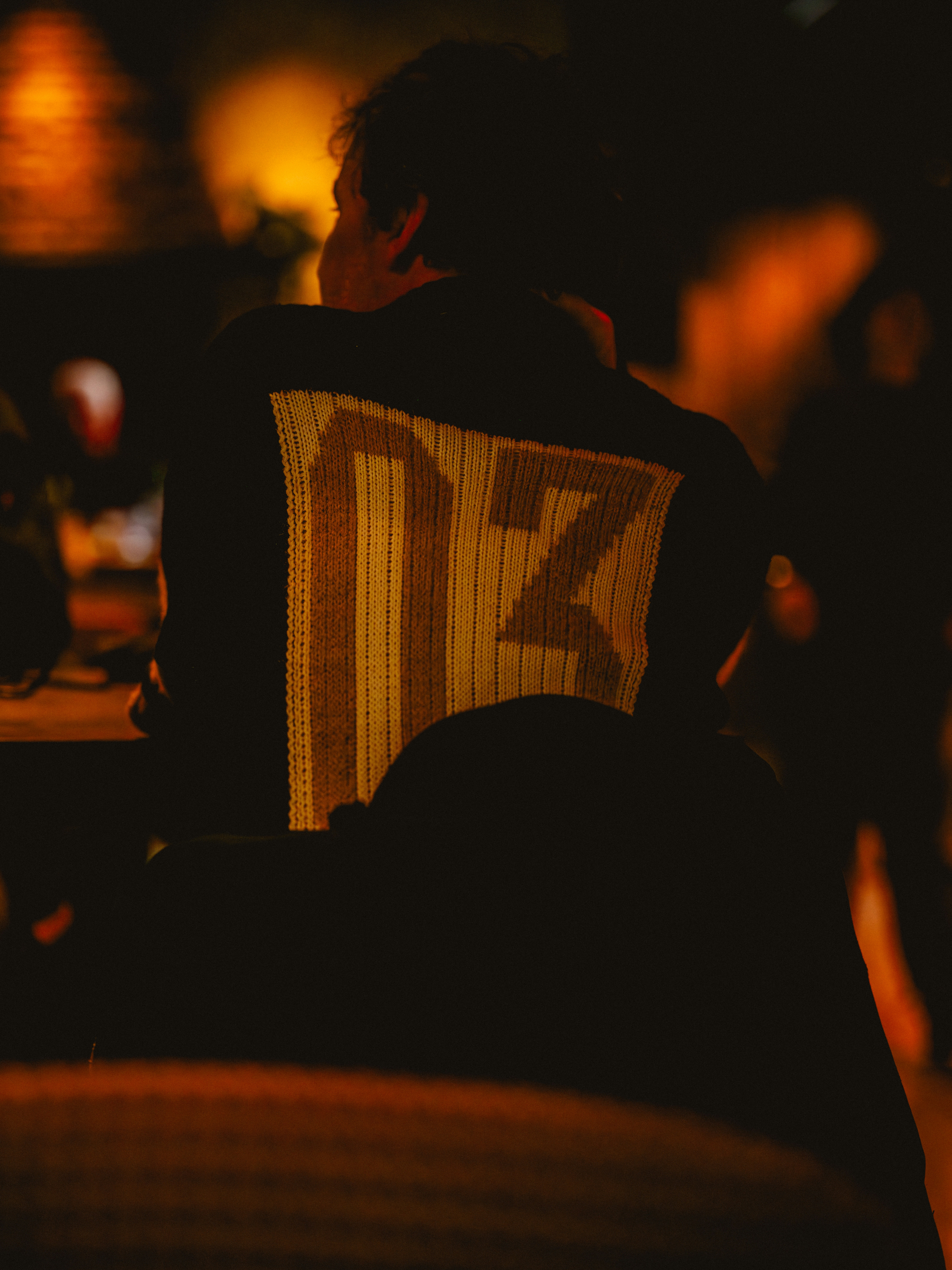 Backlit Night at the Bar: A Knit Number 13