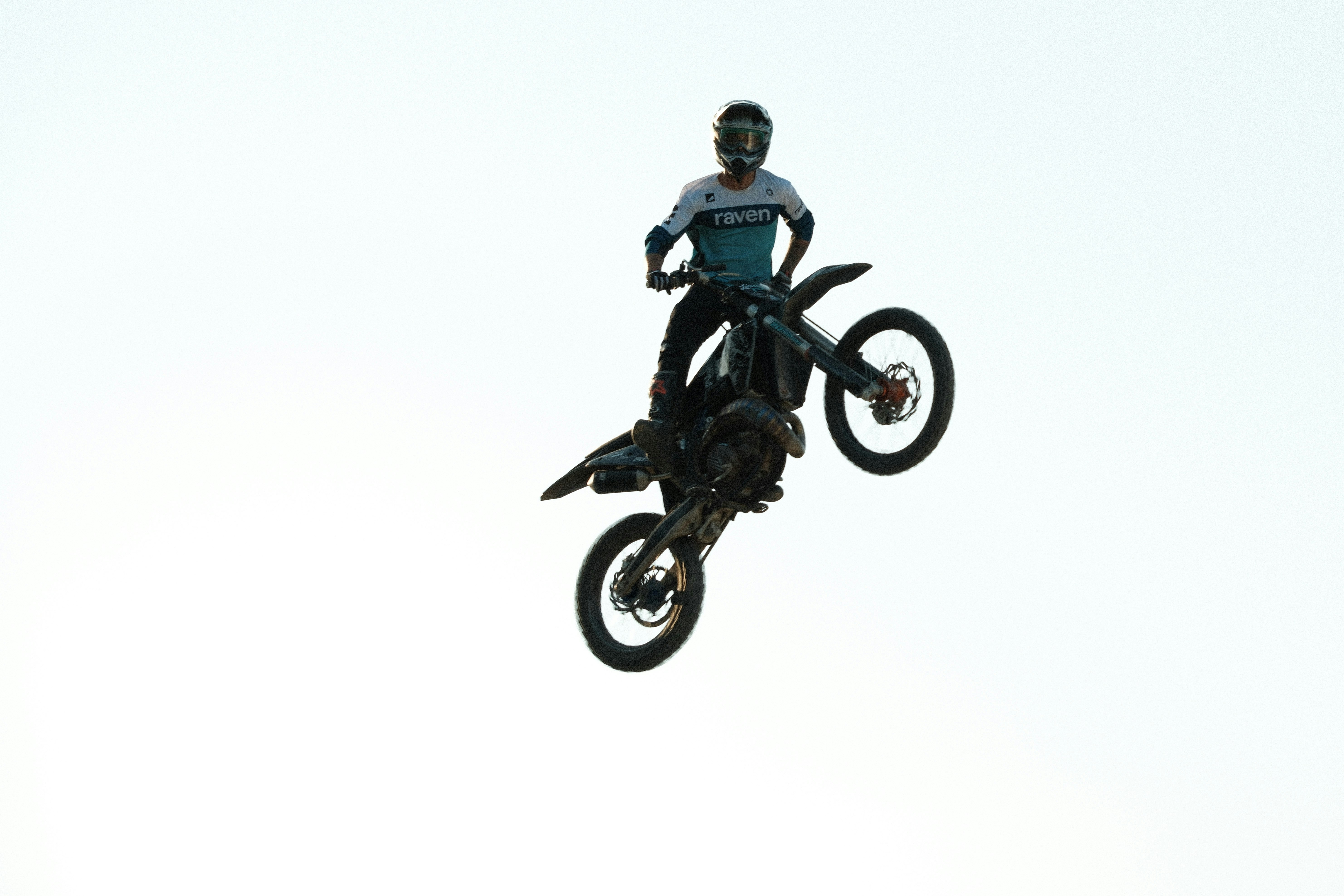Mid-Air Maverick: Rider Defies Gravity