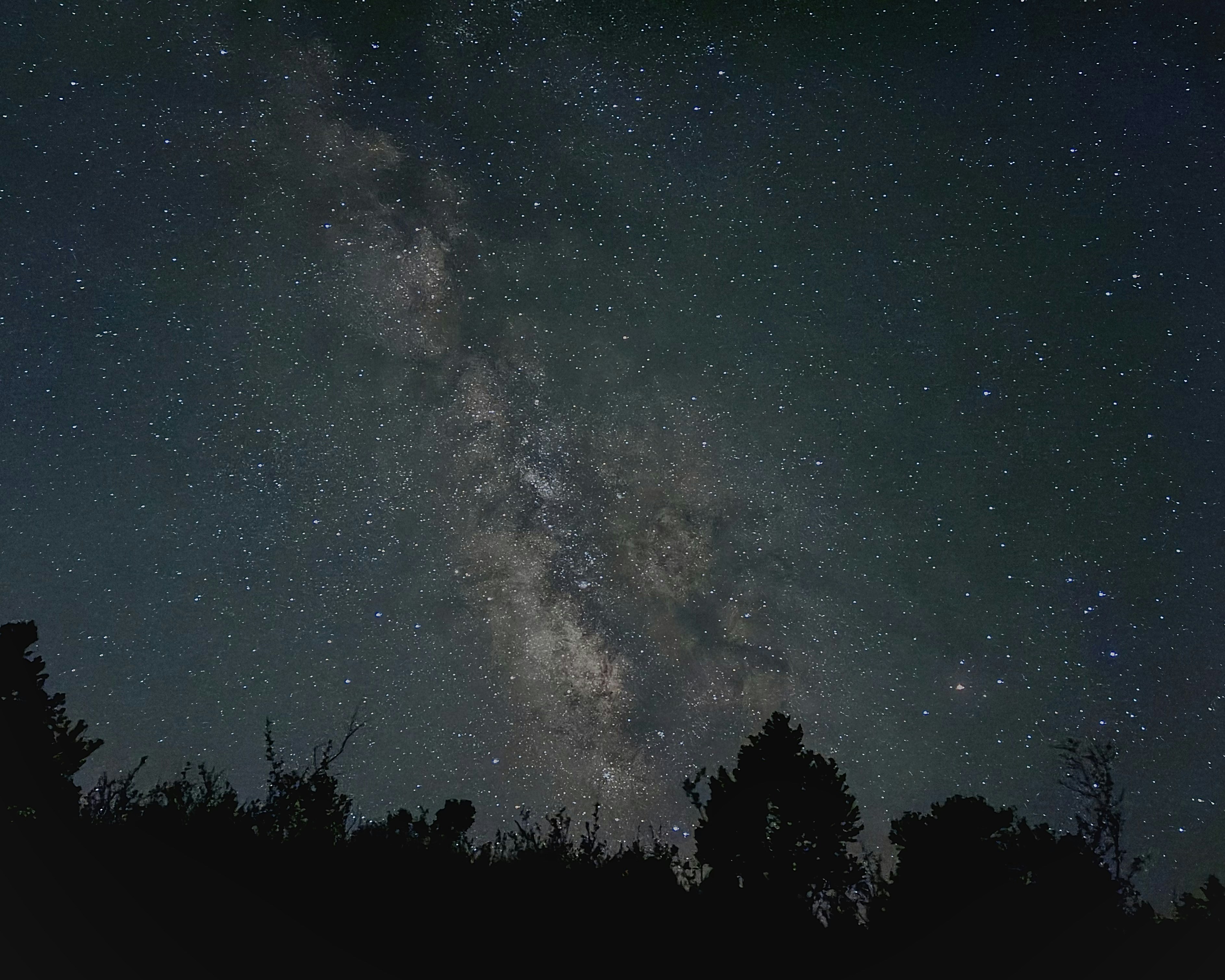 Milky Way Looms Over Silent Horizon
