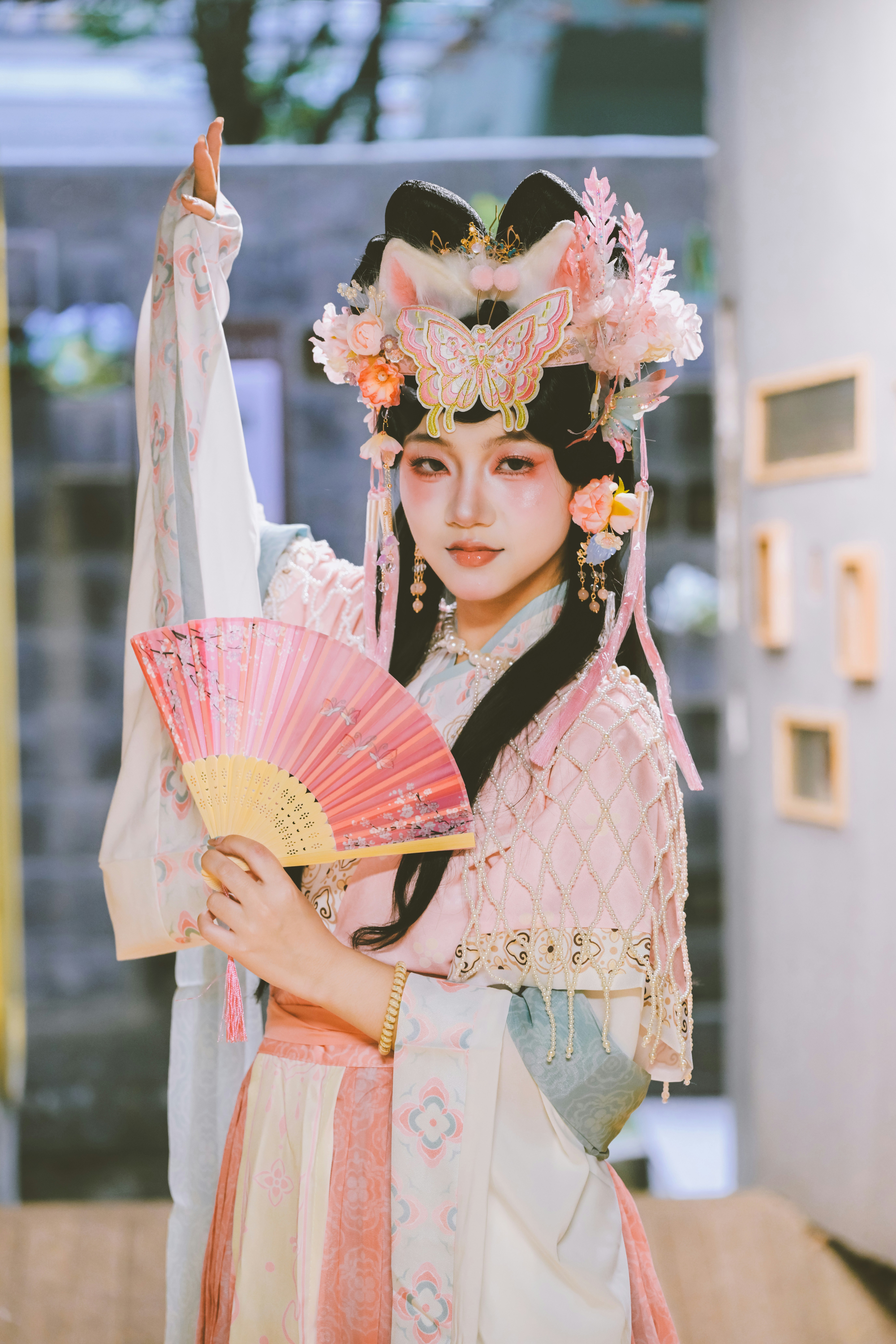 Empress of Petals: A Portrait in Silent Bloom