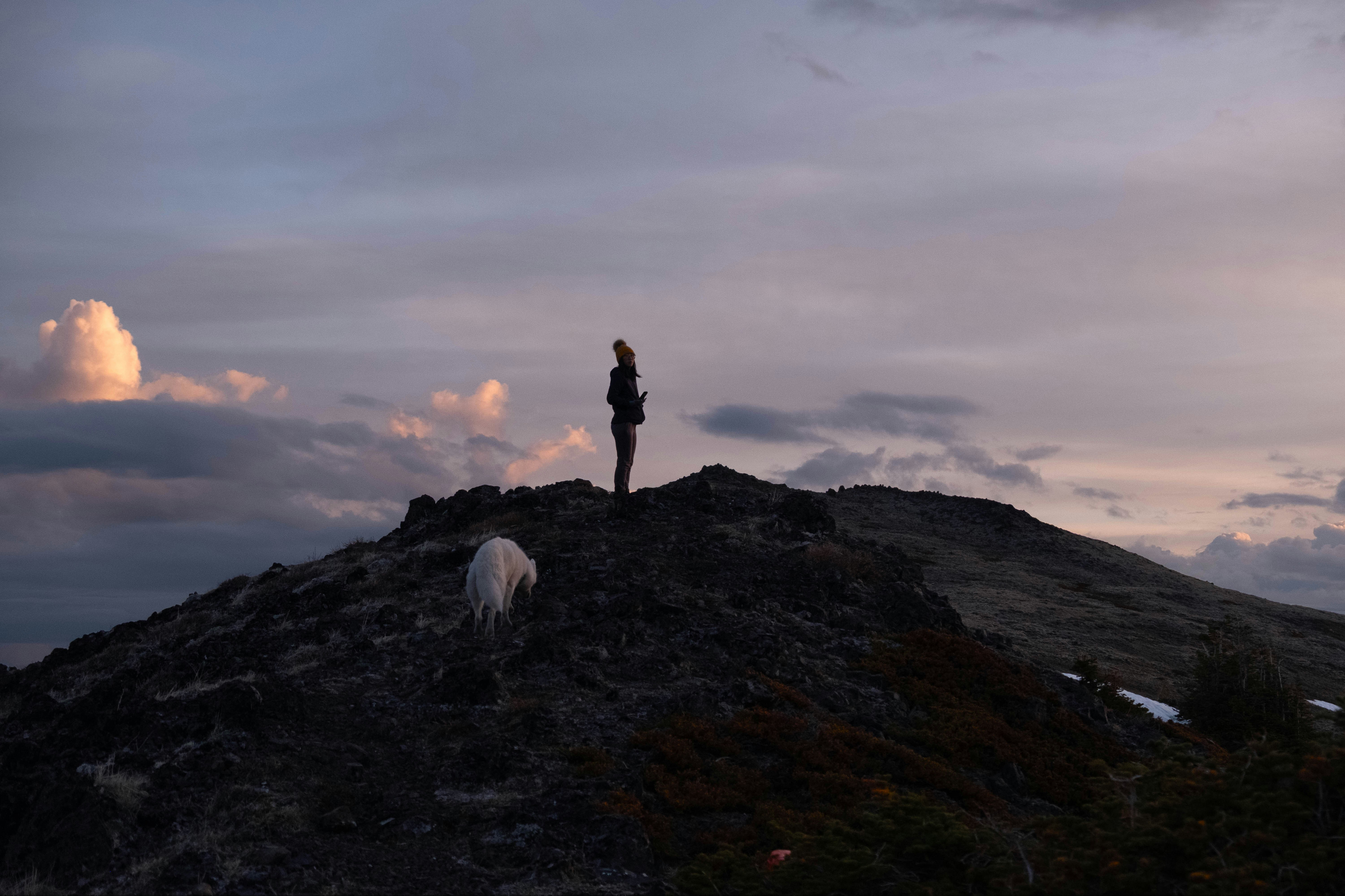 Distant Sentinel on the Tidal Ridge