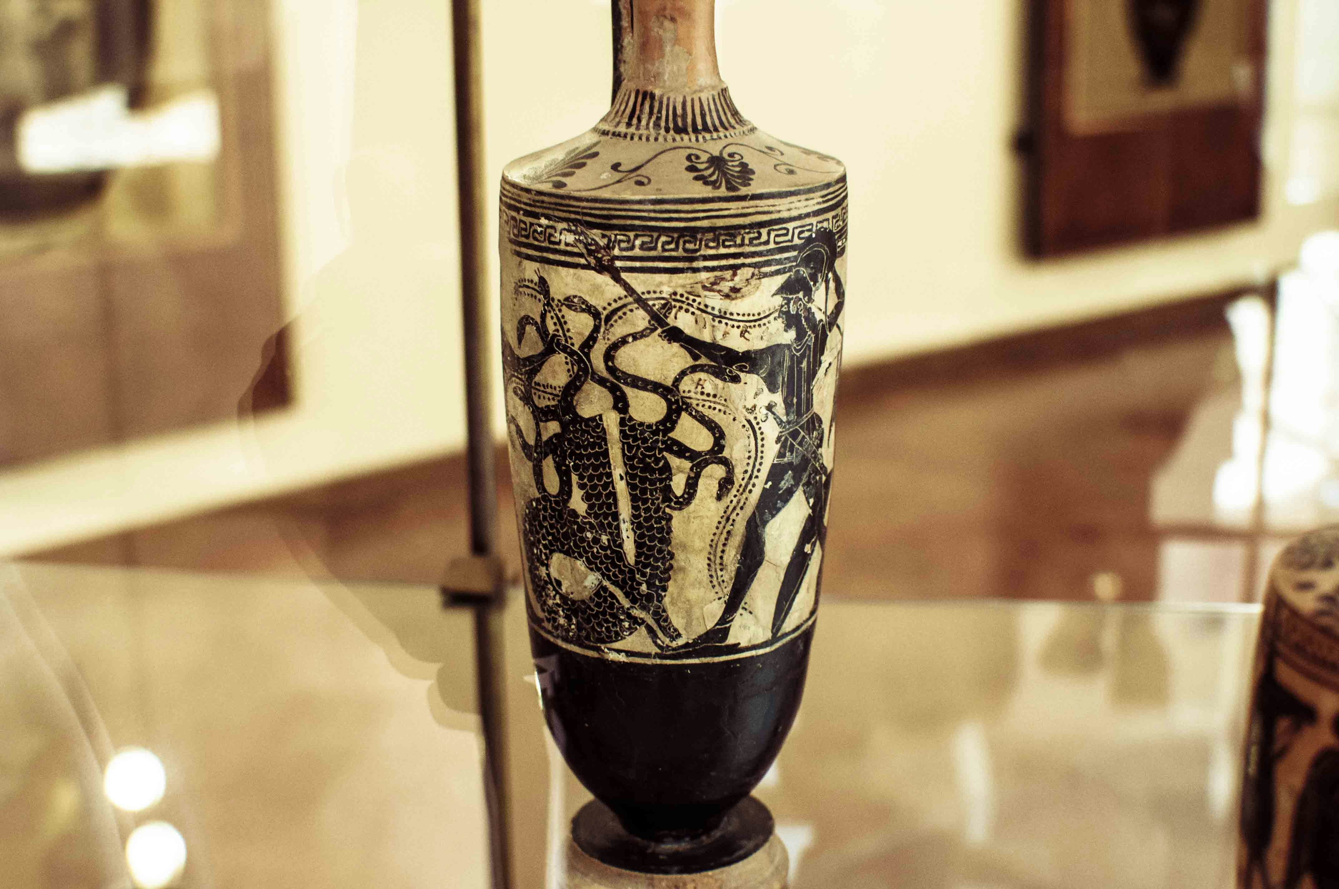 Ceramic Vessel with Dragon Motif: Gallery Spotlight