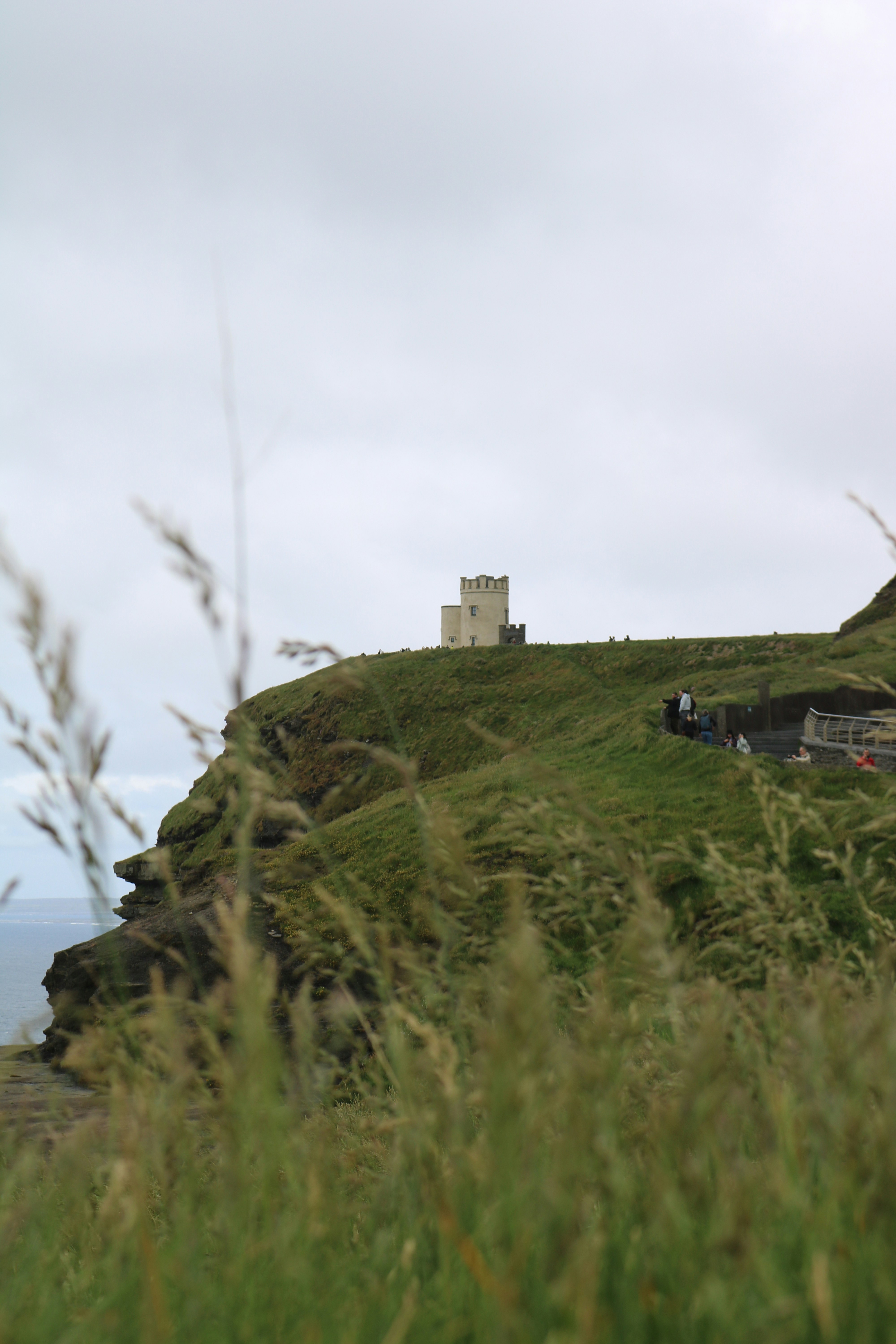 Clifftop Tower: A Distant Keep Overlooking the Sea