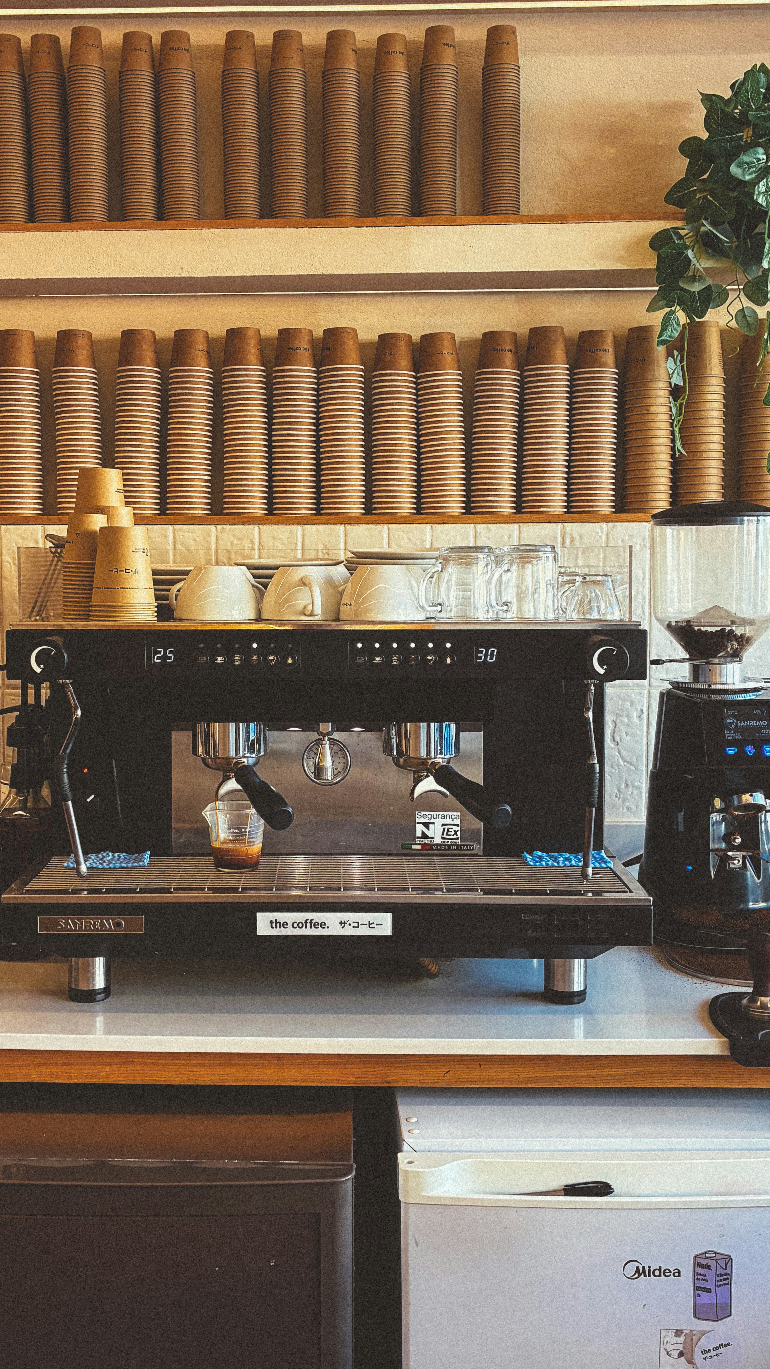 Espresso Station: Stacks, Steam, and Steam Valves