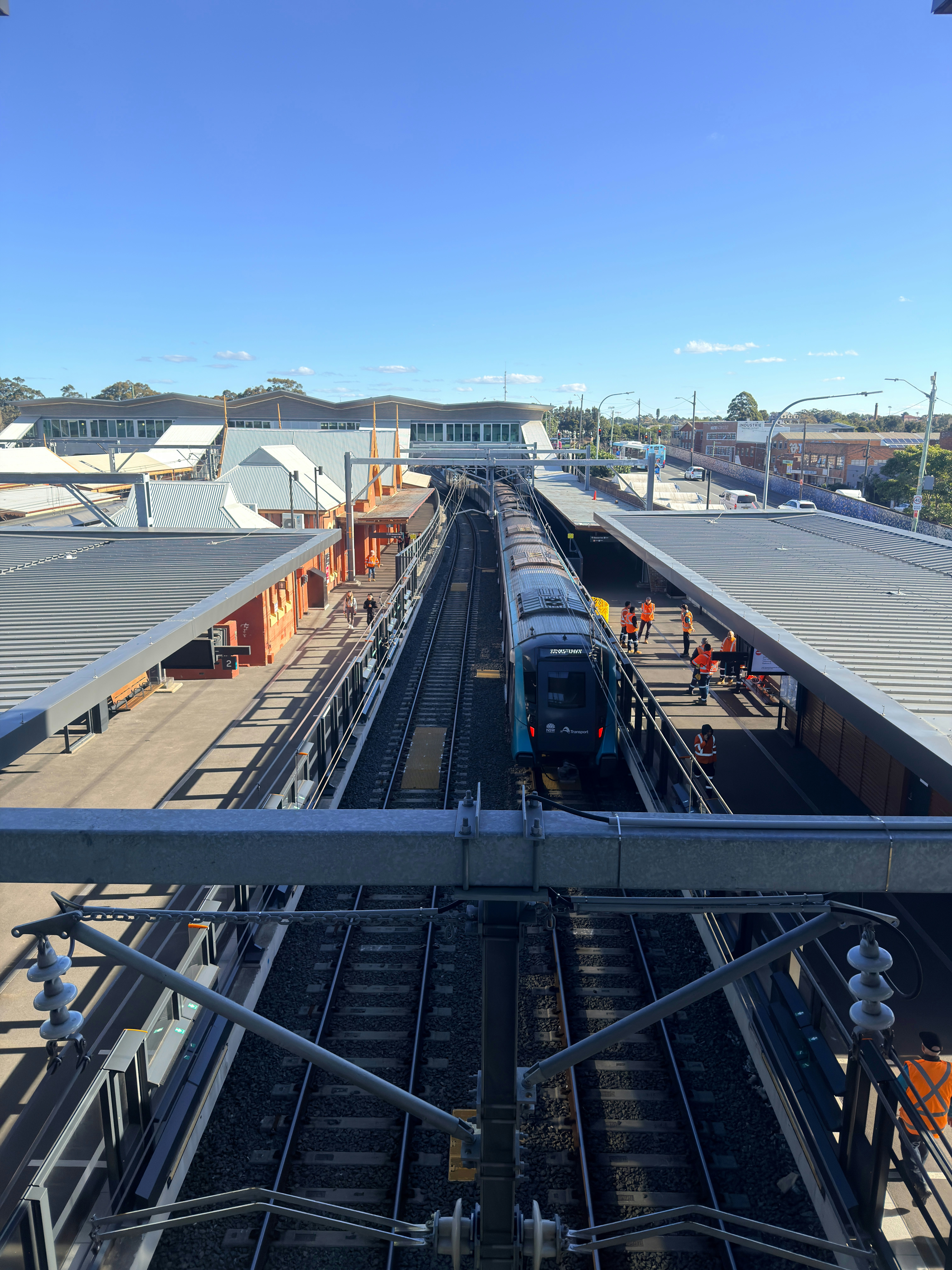 Midday Terminal: A Train Stands Ready Between PlatformsIsaac Hansen