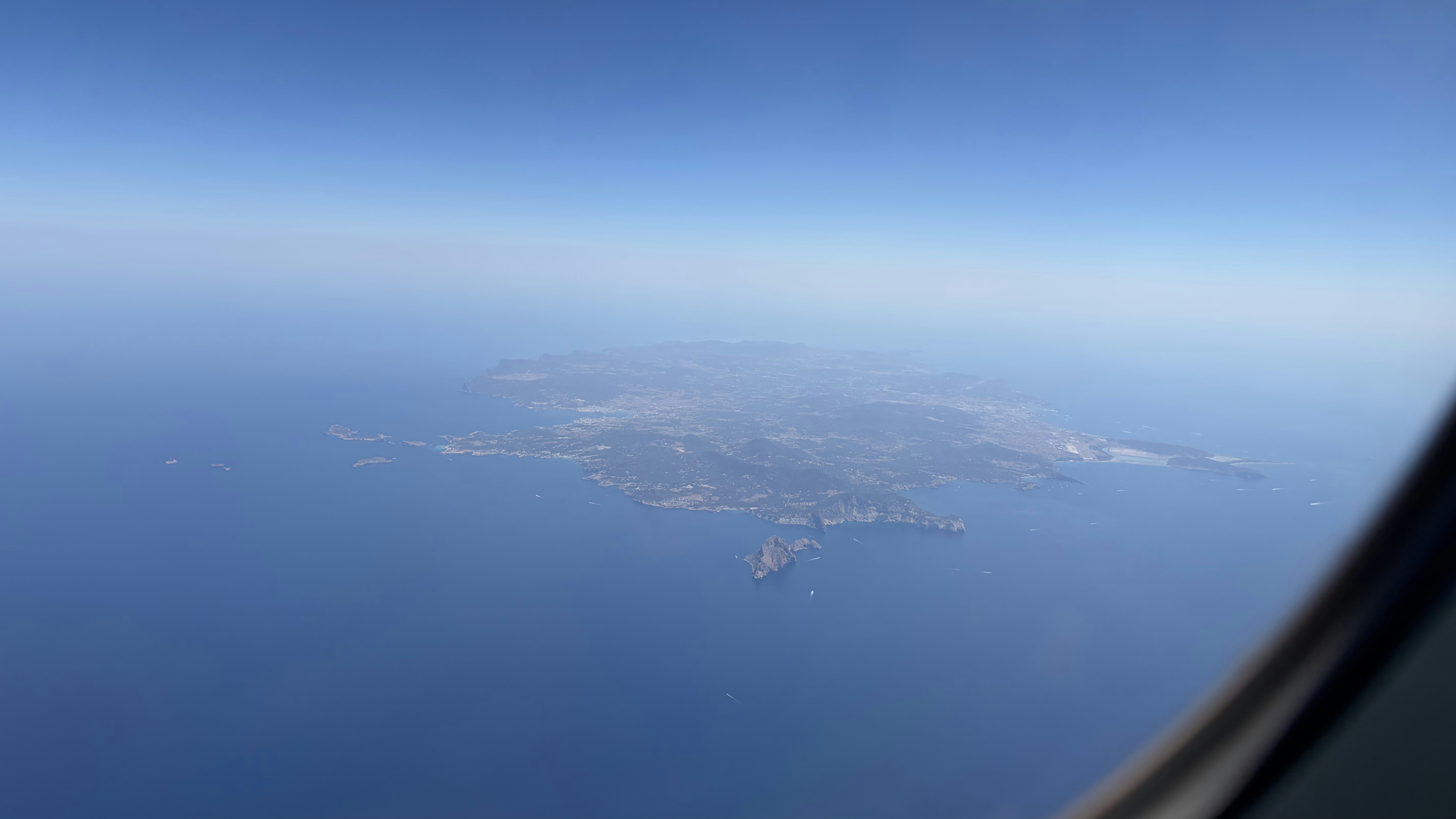 Isolated Island Fringed by Endless Blue