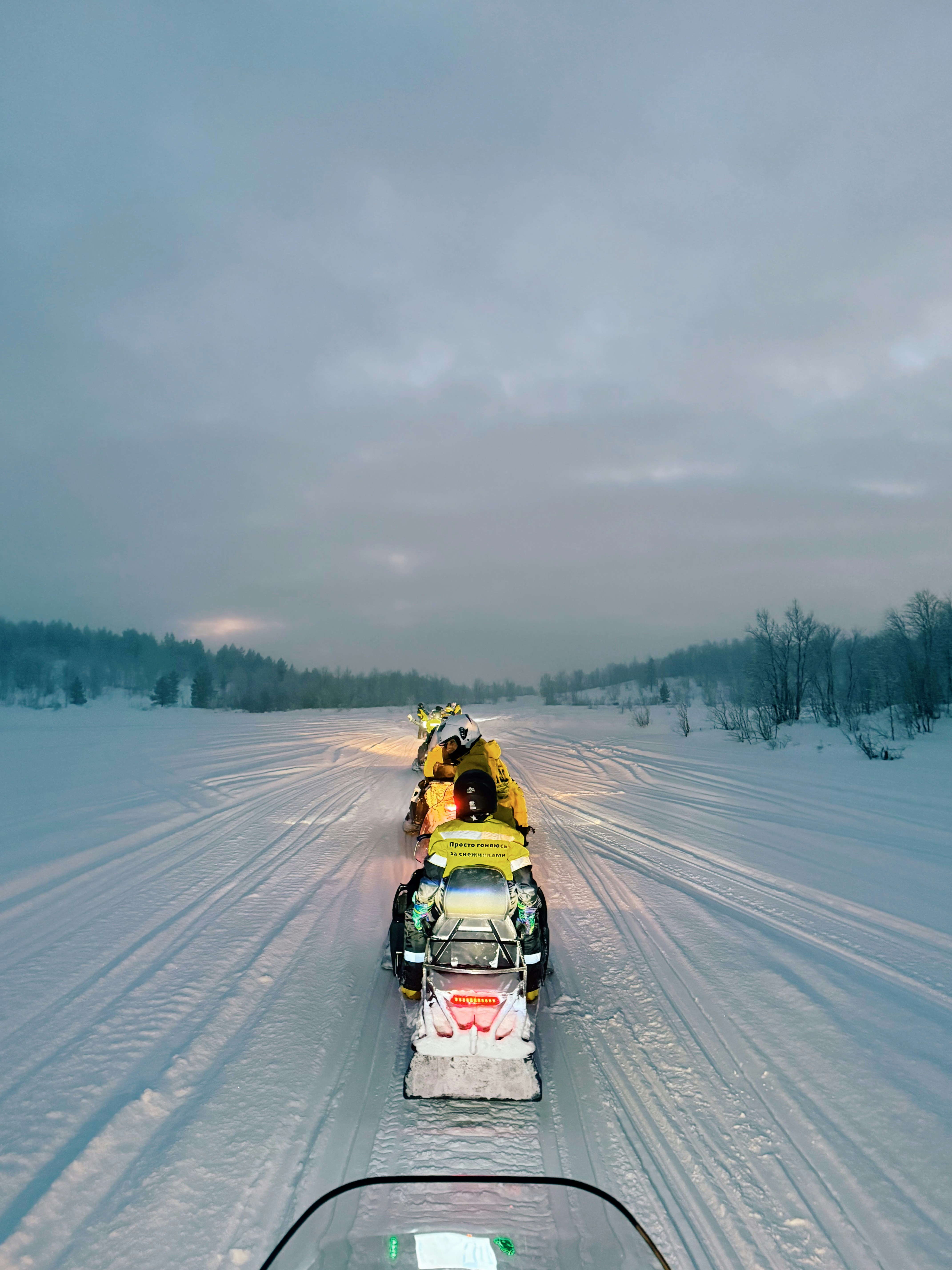 Convoy Through the White Corridor