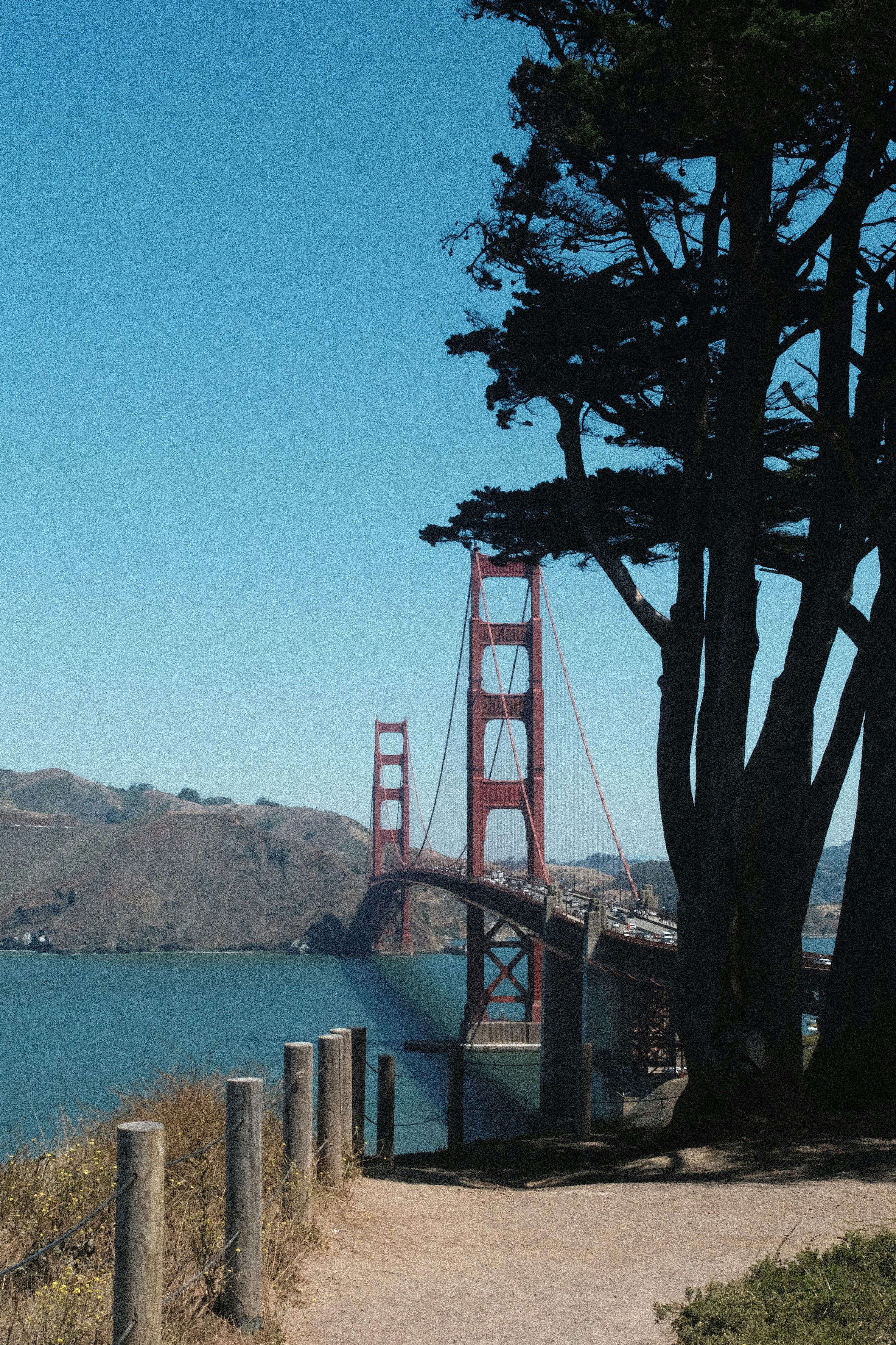 Red Gate of the Bay: Golden Gate Recrossed by Shade