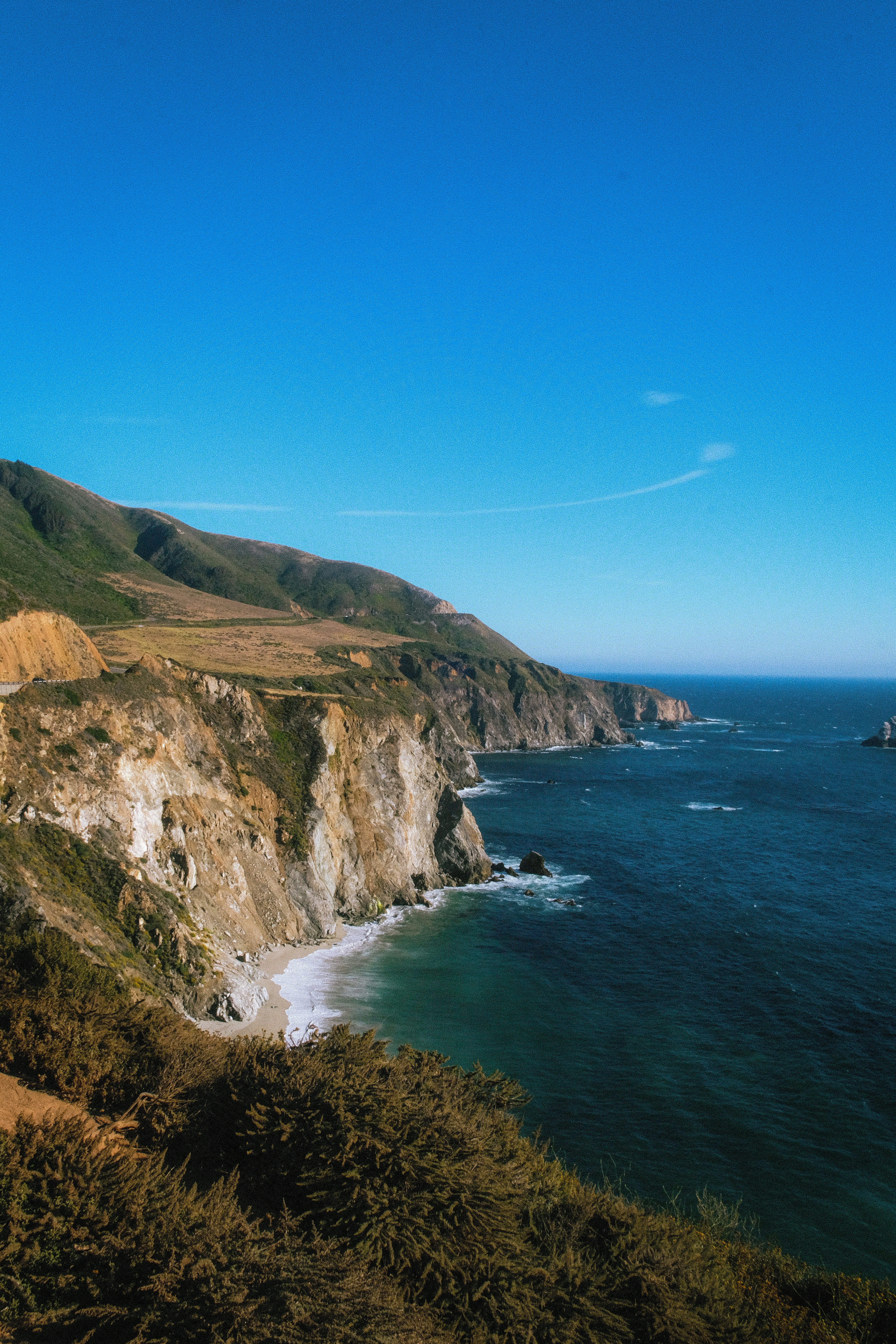 Dramatic cliffs Meet the Endless Sea: A Coastal Portrait