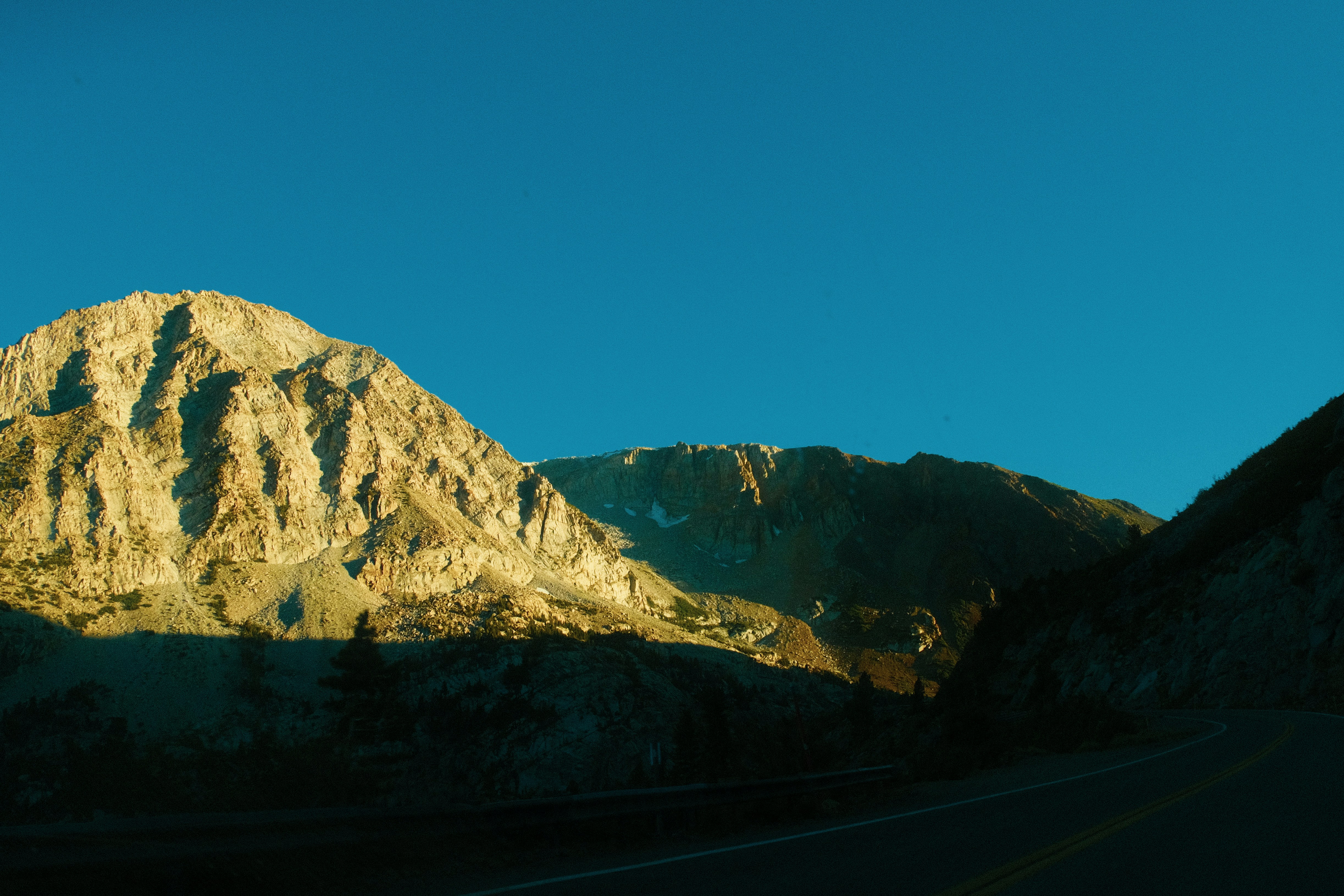 Golden Crest under a Clear Blue Sky