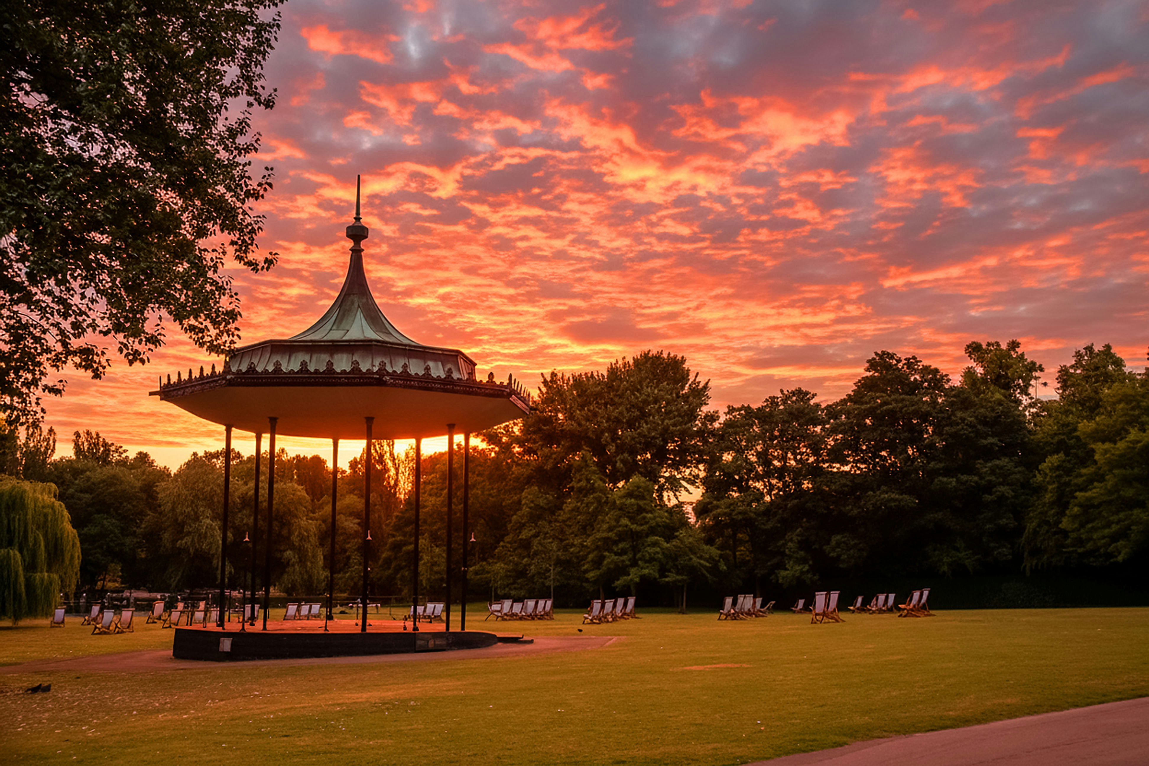 Sunset Serenade at the Park Pavilion