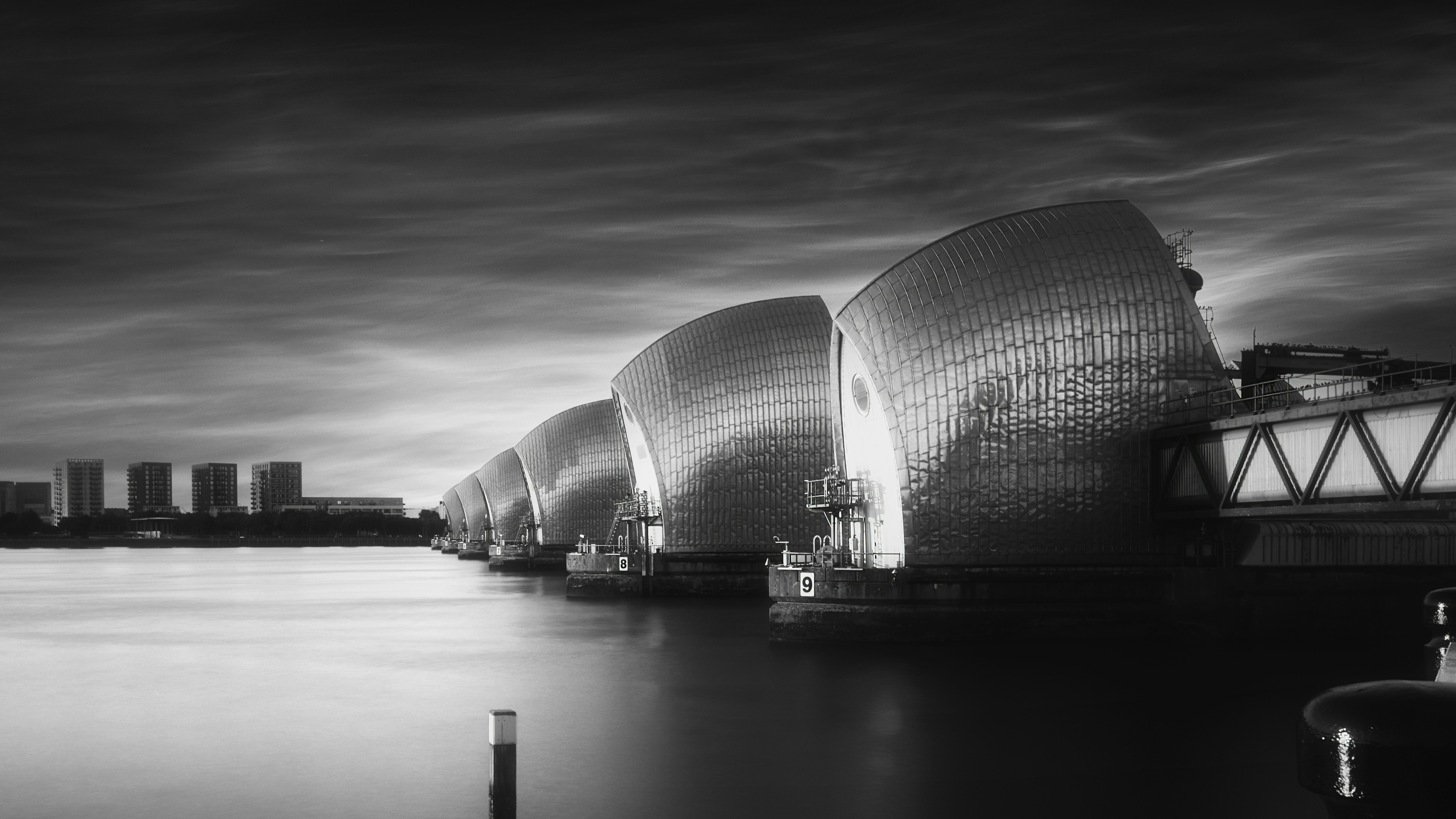Gleaming Curves Along the Waterfront