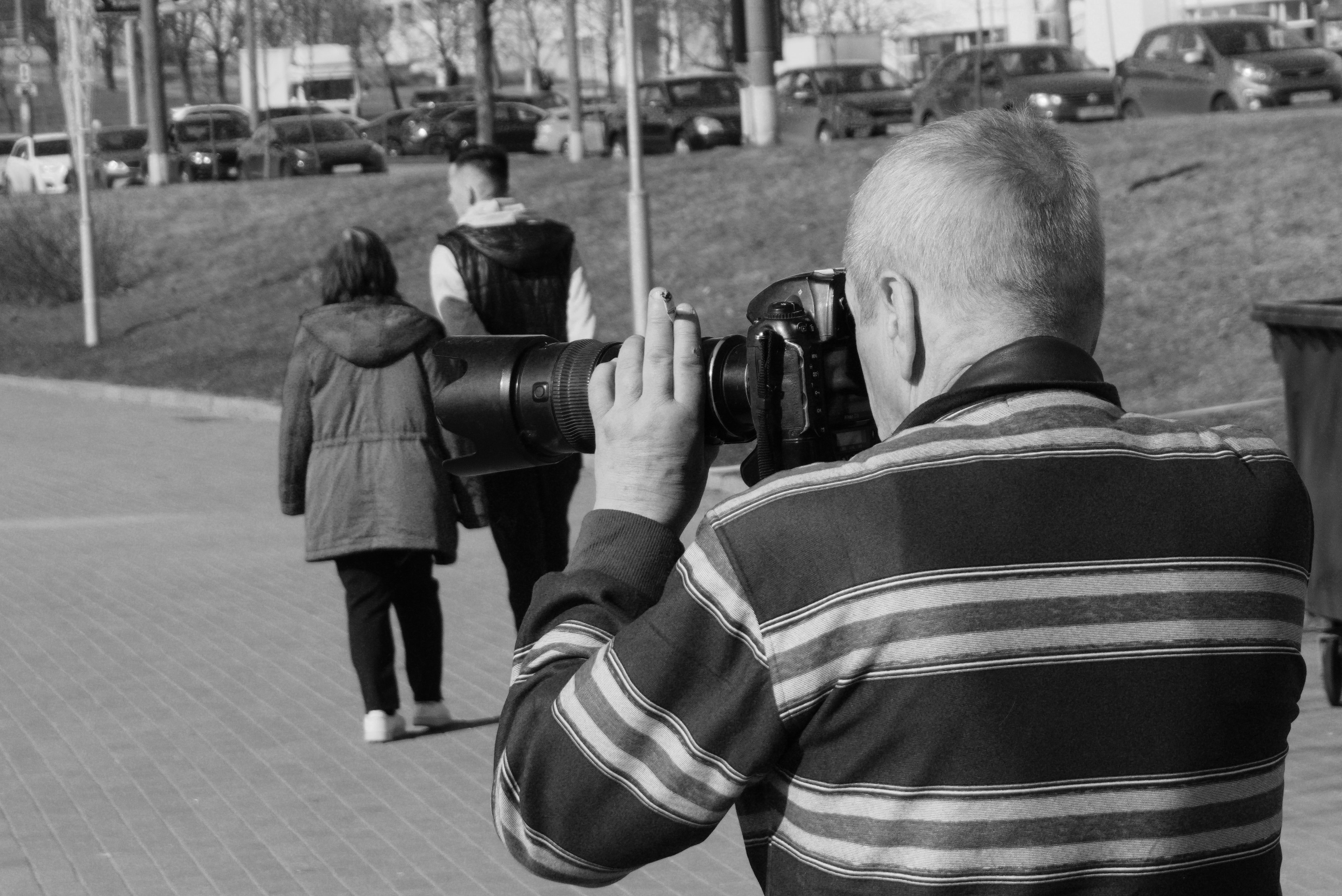 The Photographer in Focus: Behind the Lens on a City Walk