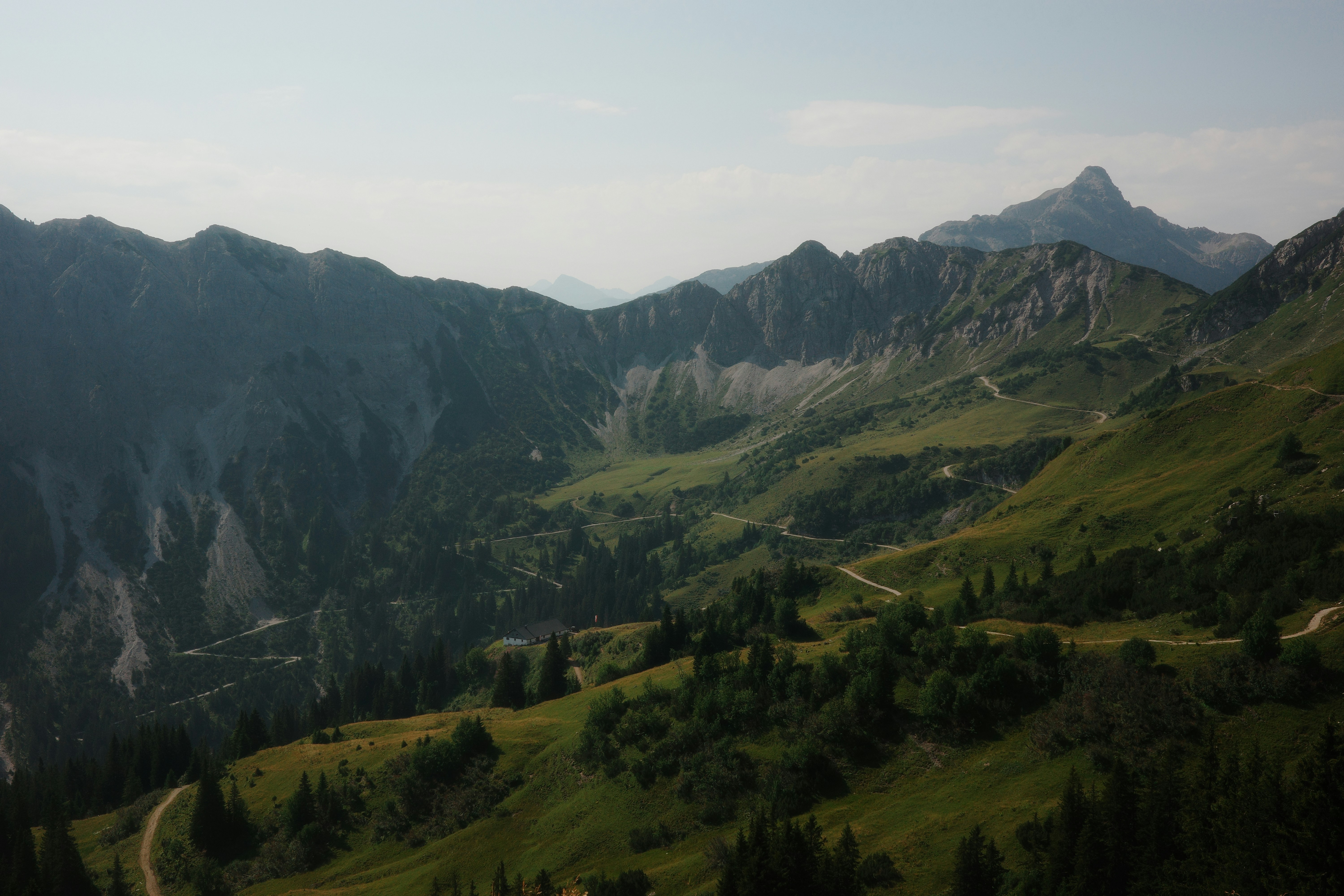 Quiet Ridge: A Winding Path Through Alpine Valleys