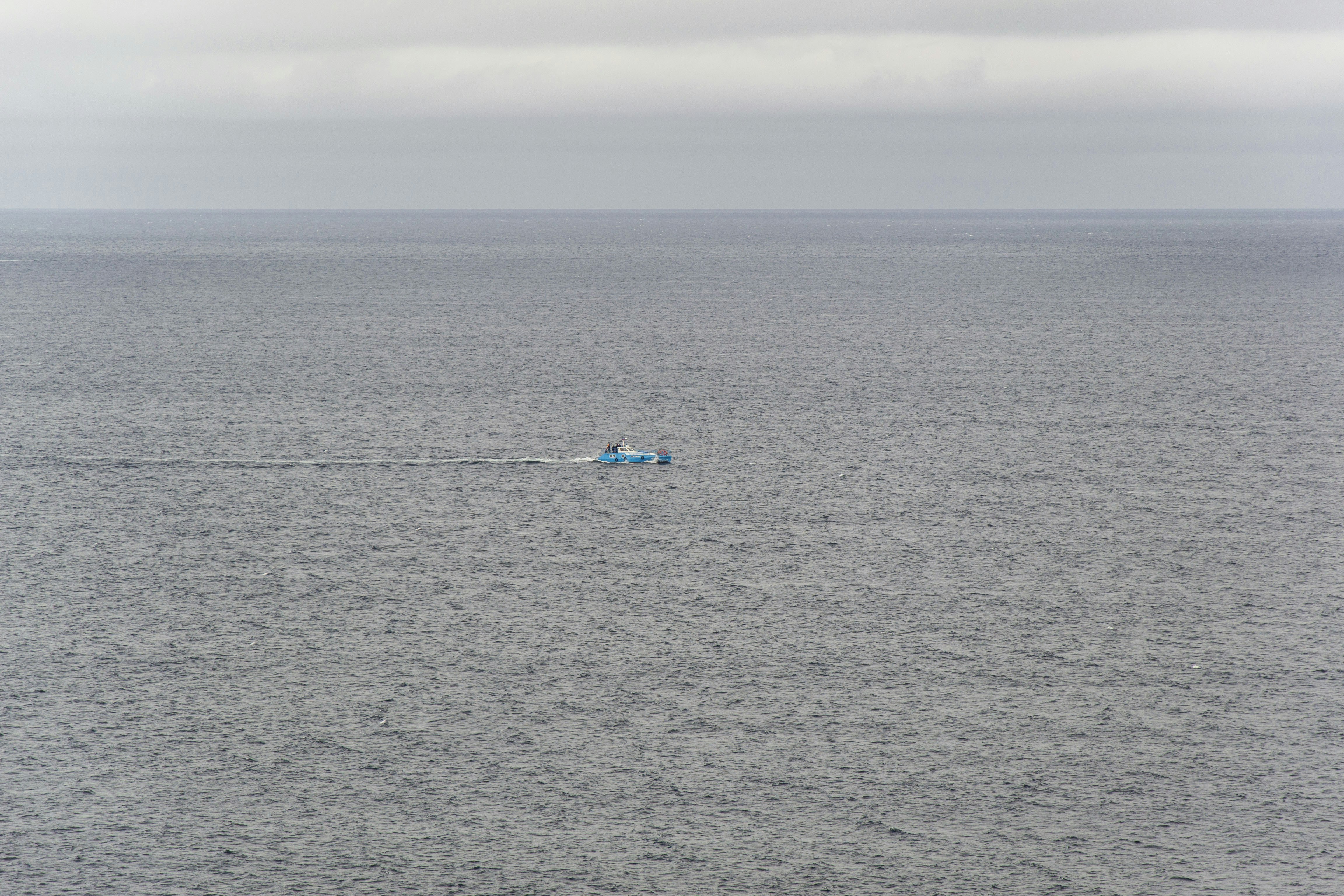 Blue Speck on a Vast Sea