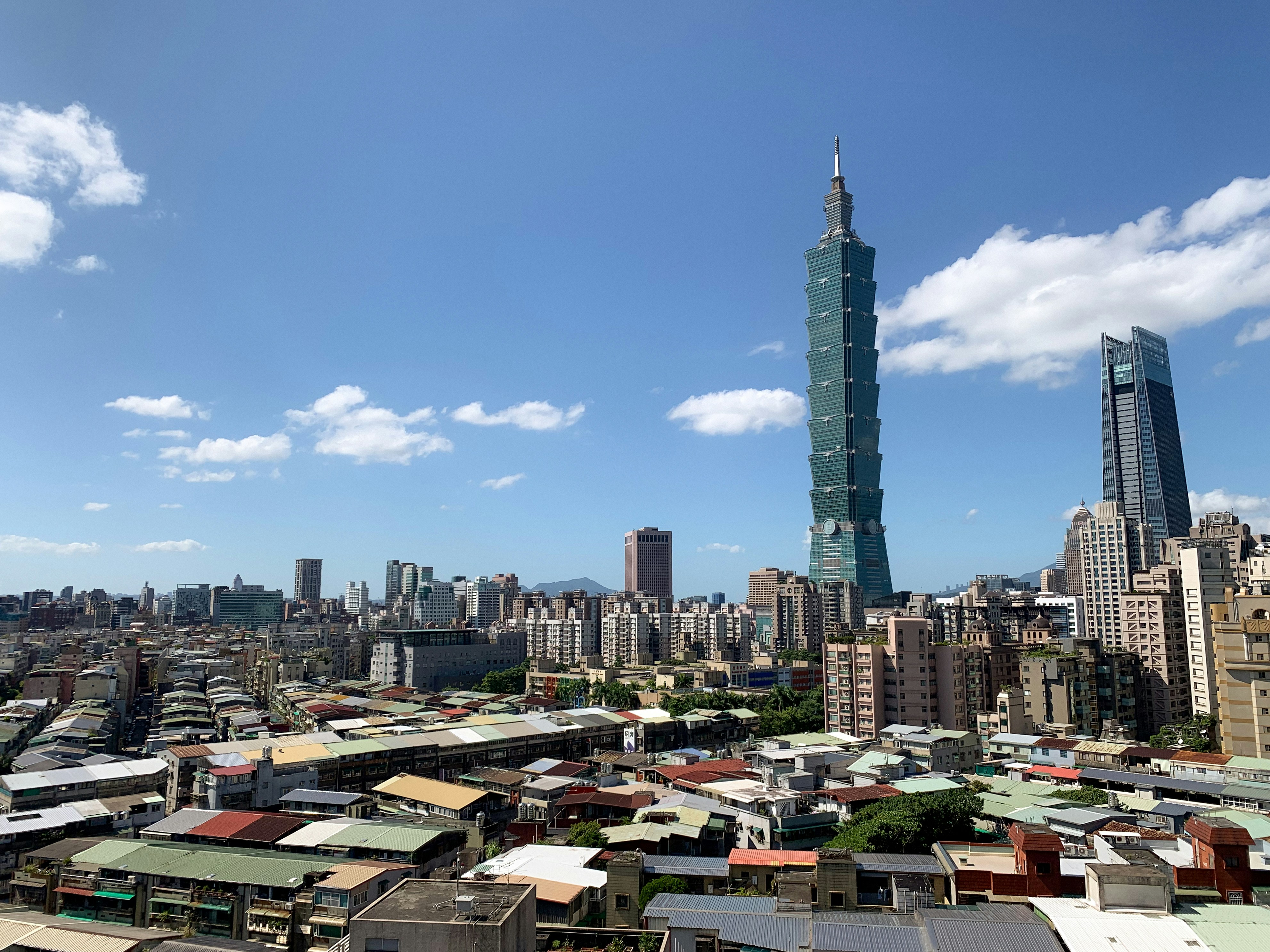 Taipei's Skyscraper Sentinel Rising Over a City of Low-Rise Clusters