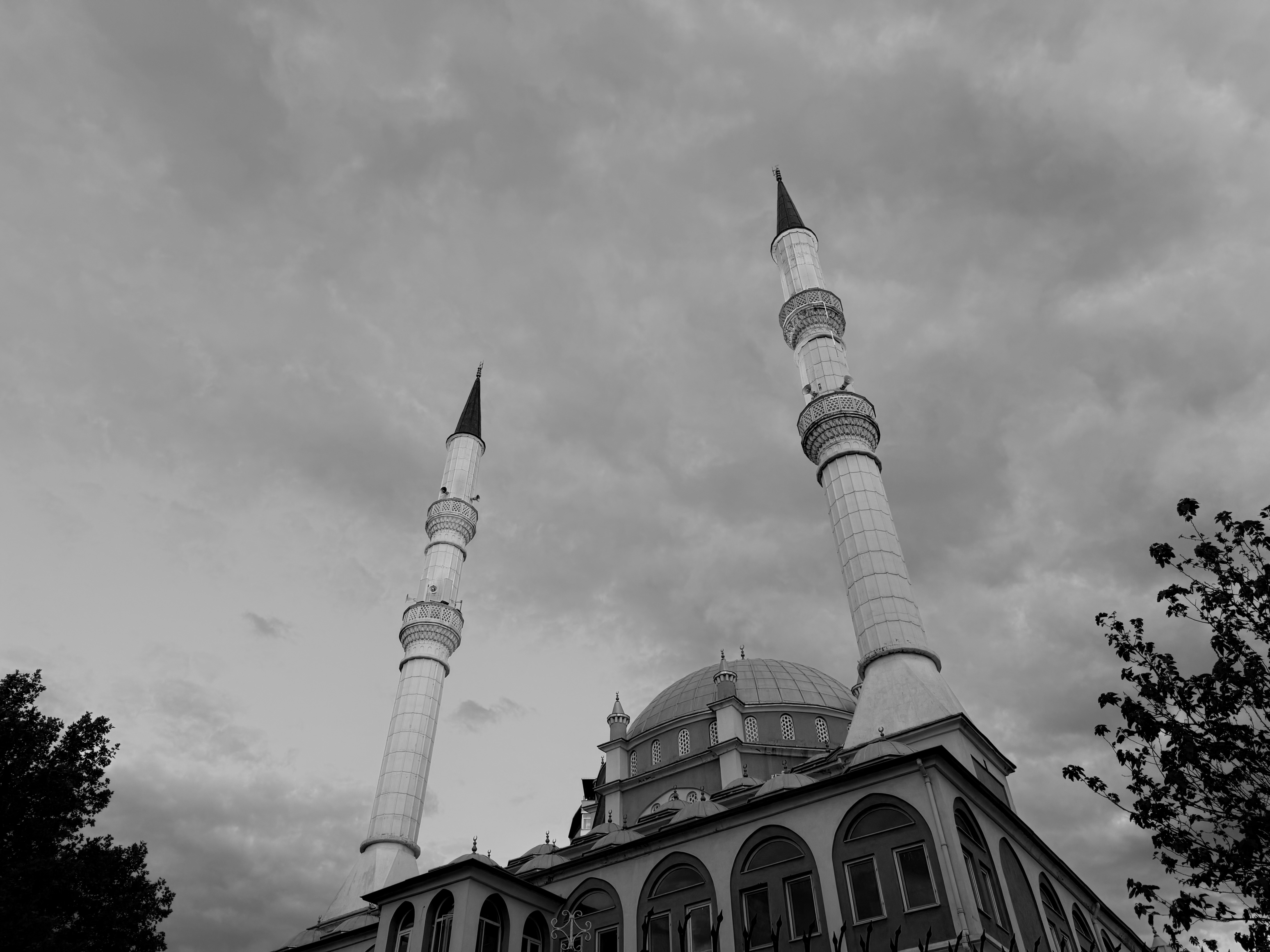 Twin Minarets of the Silent Dome