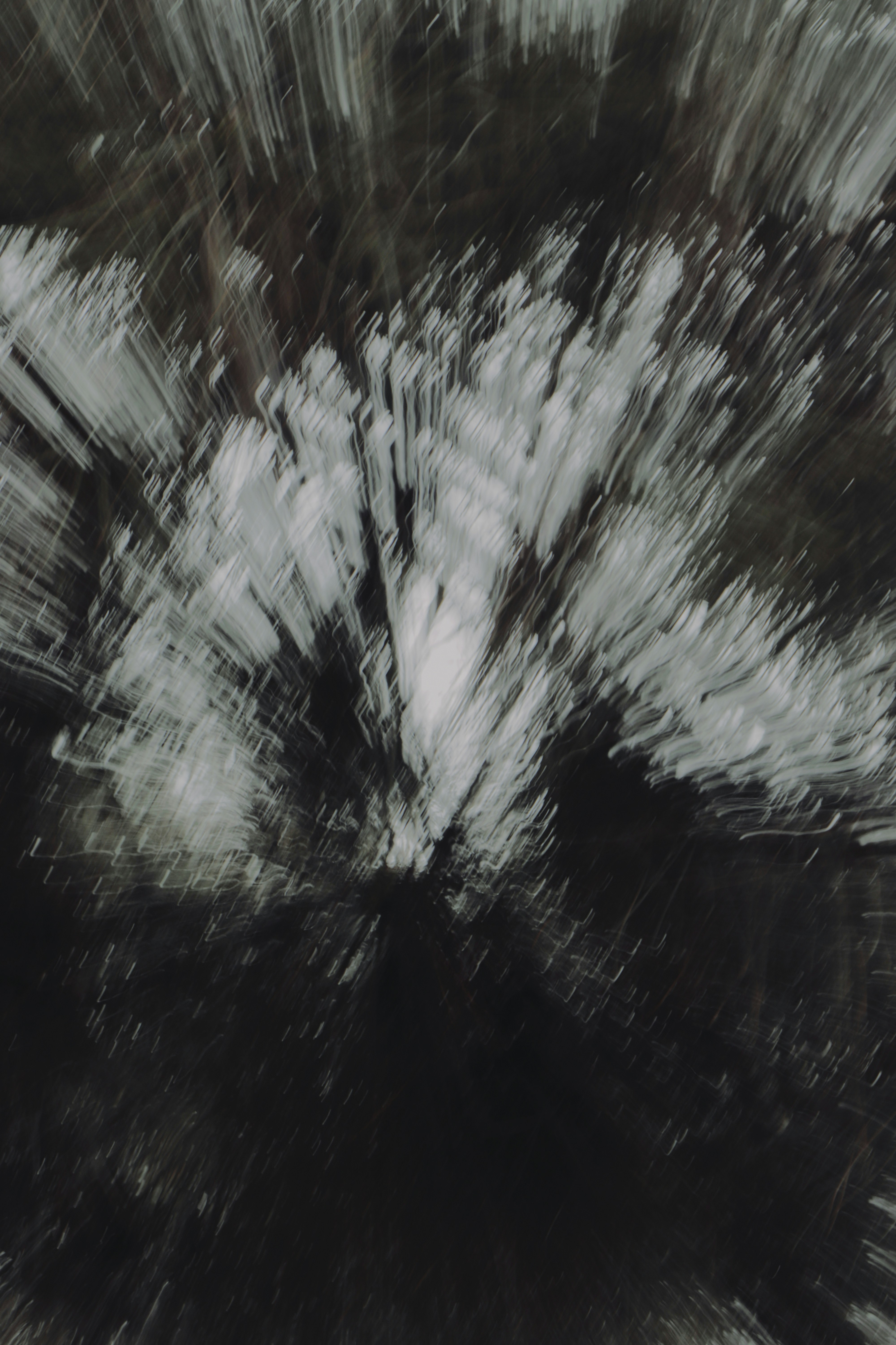 Radial Burst: An Abstract Convergence of Light and Texture