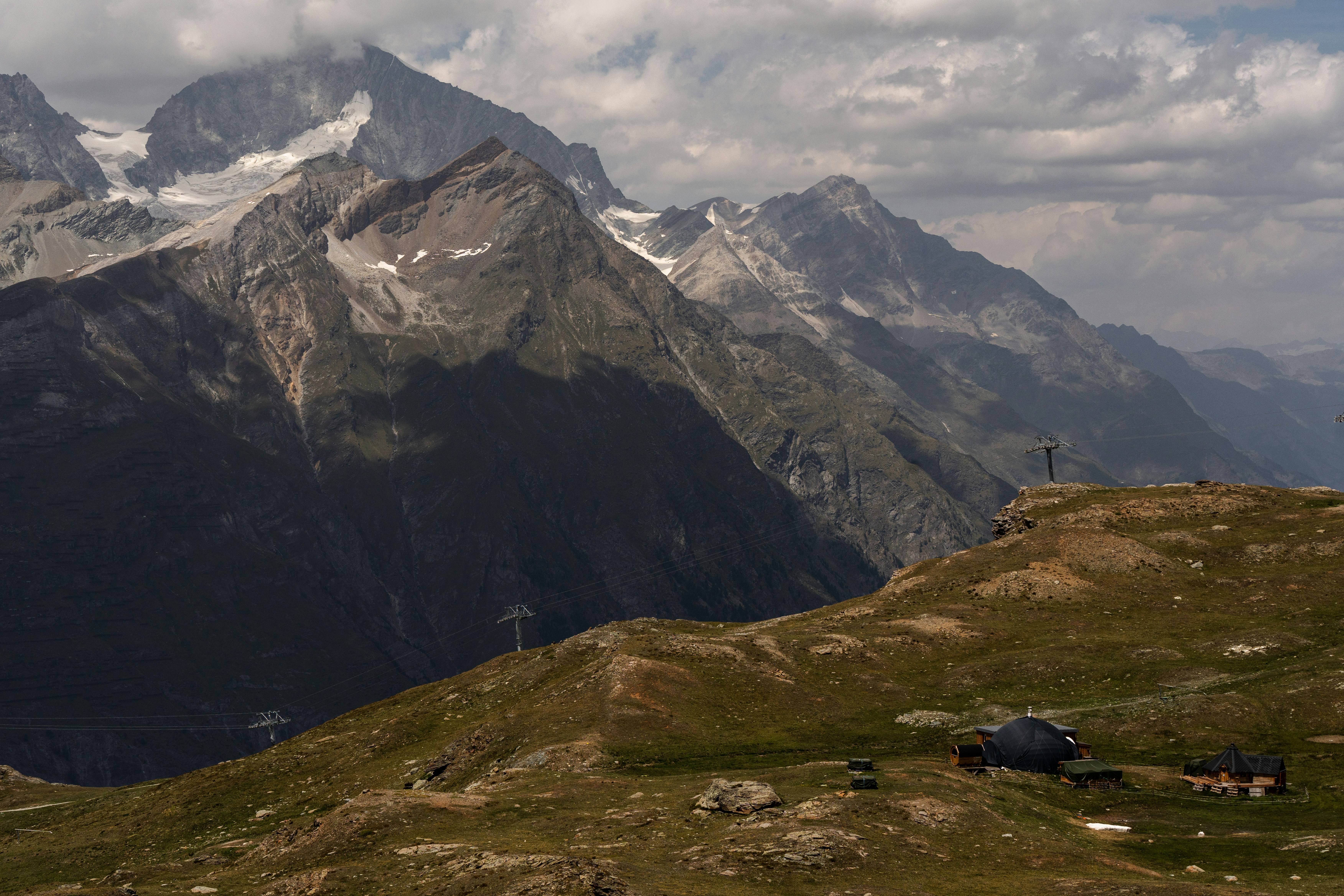 Edge of the World: A Tent at the Mountain Crest