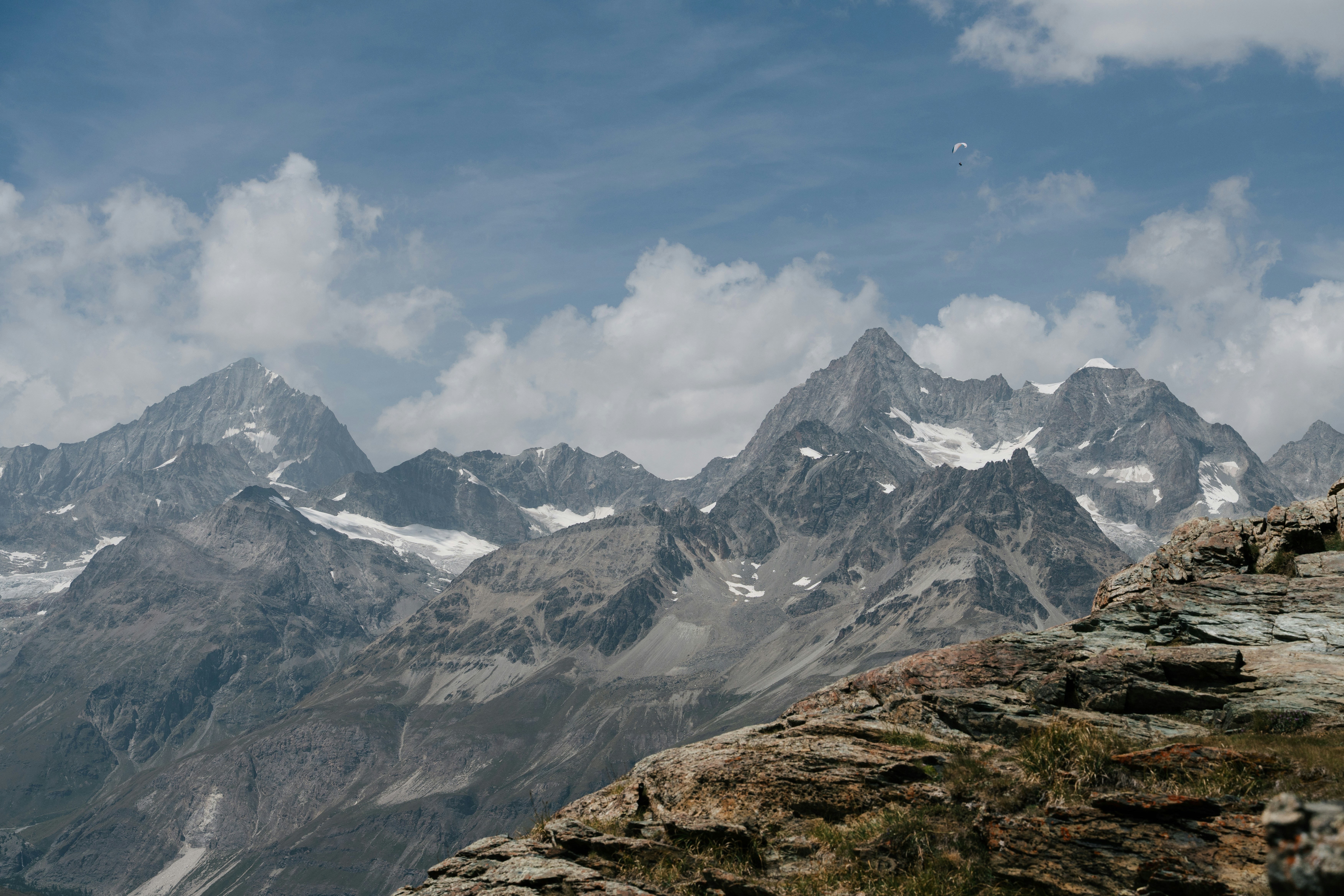 Ridge of Granite Giants Beneath a Wide Sky