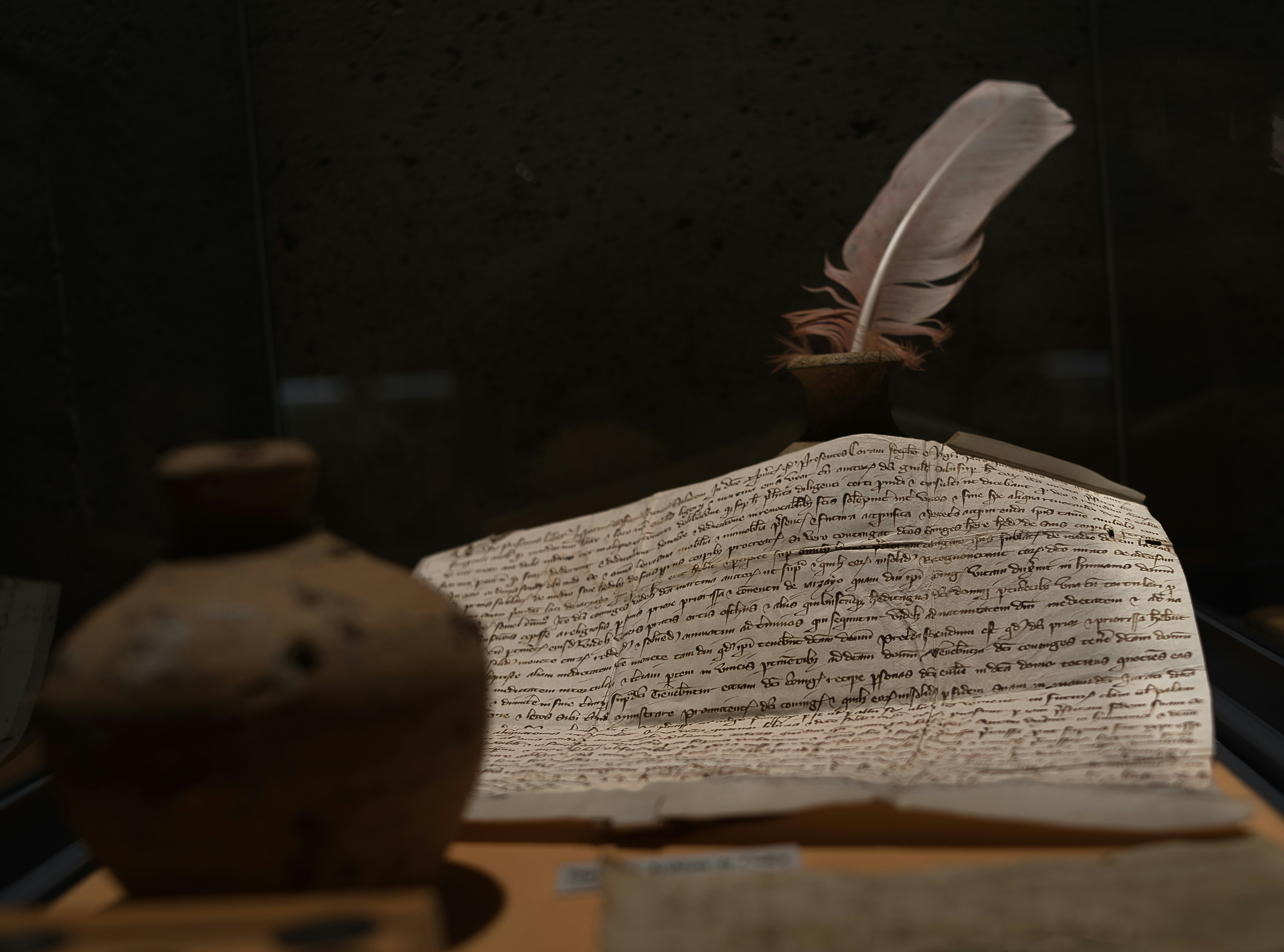 Quill and Manuscript: A Glimpse into Quiet Antiquity