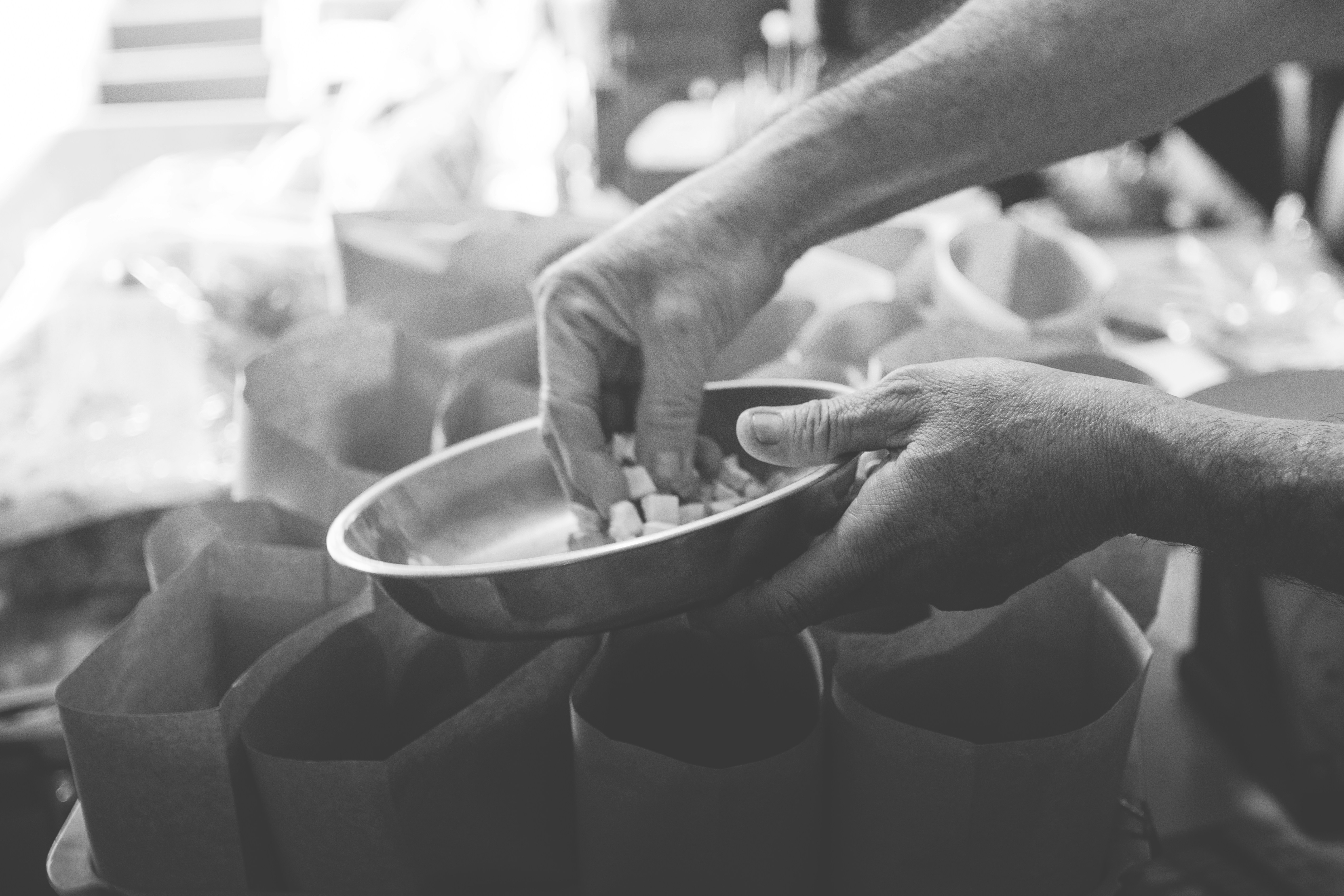 Hands at the Bowl: Crafting Sugar Confections in a Busy Market