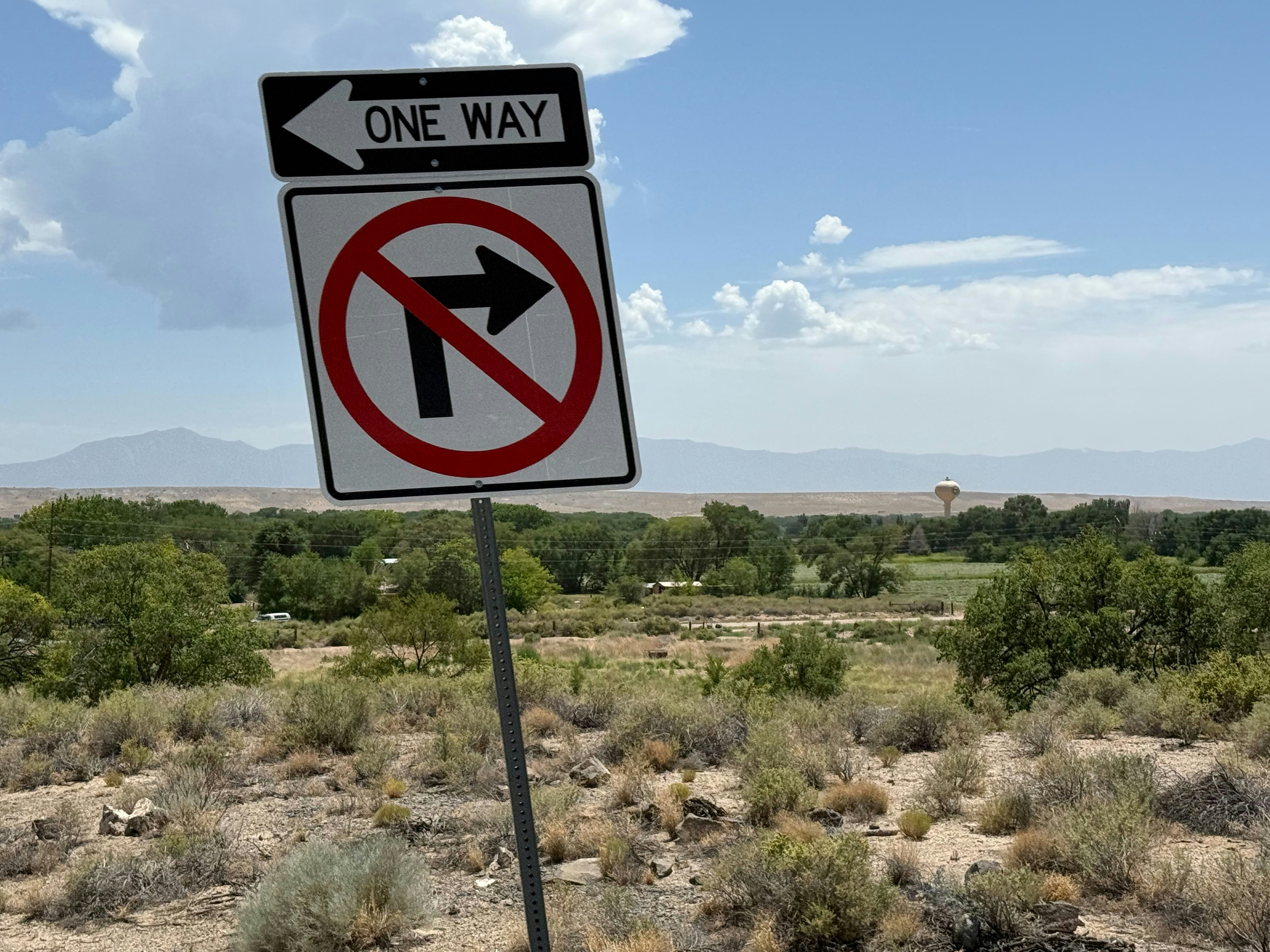 No-Rights Turn: Signpost Framing in Desert Horizon