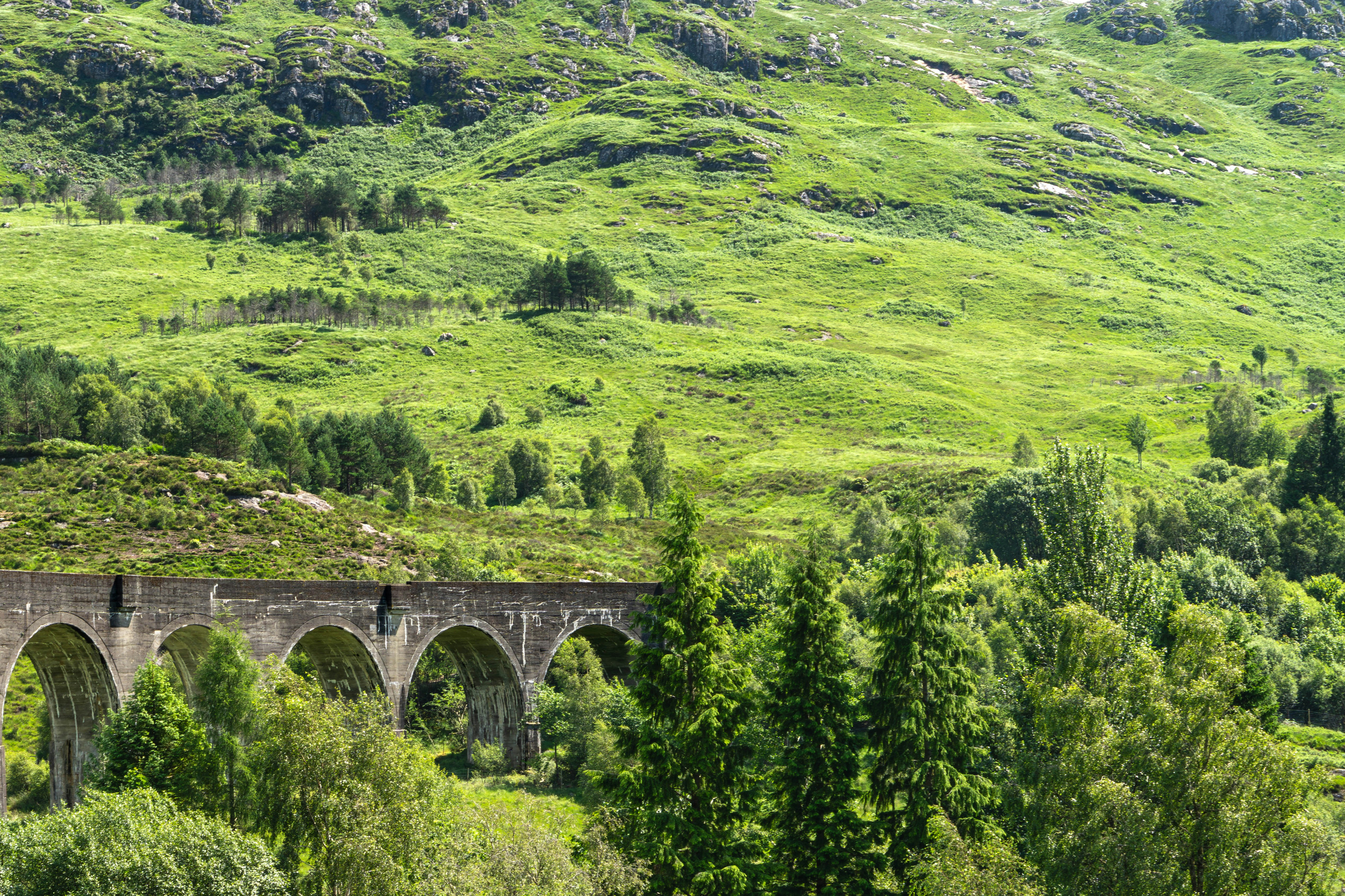 Glenfinnan Viaduct, Glenfinnan, UK