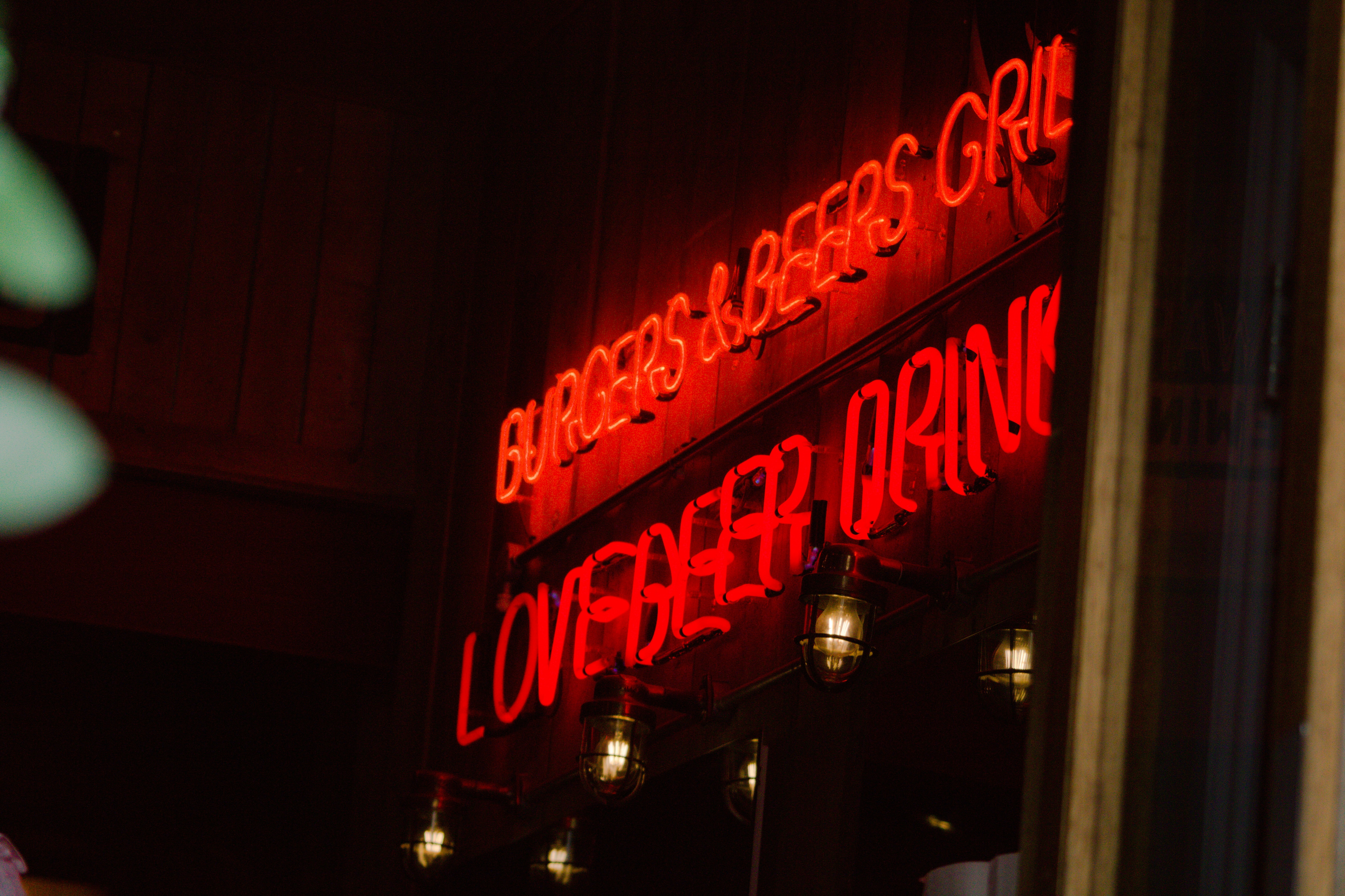 Neon Echoes on a Dim Street