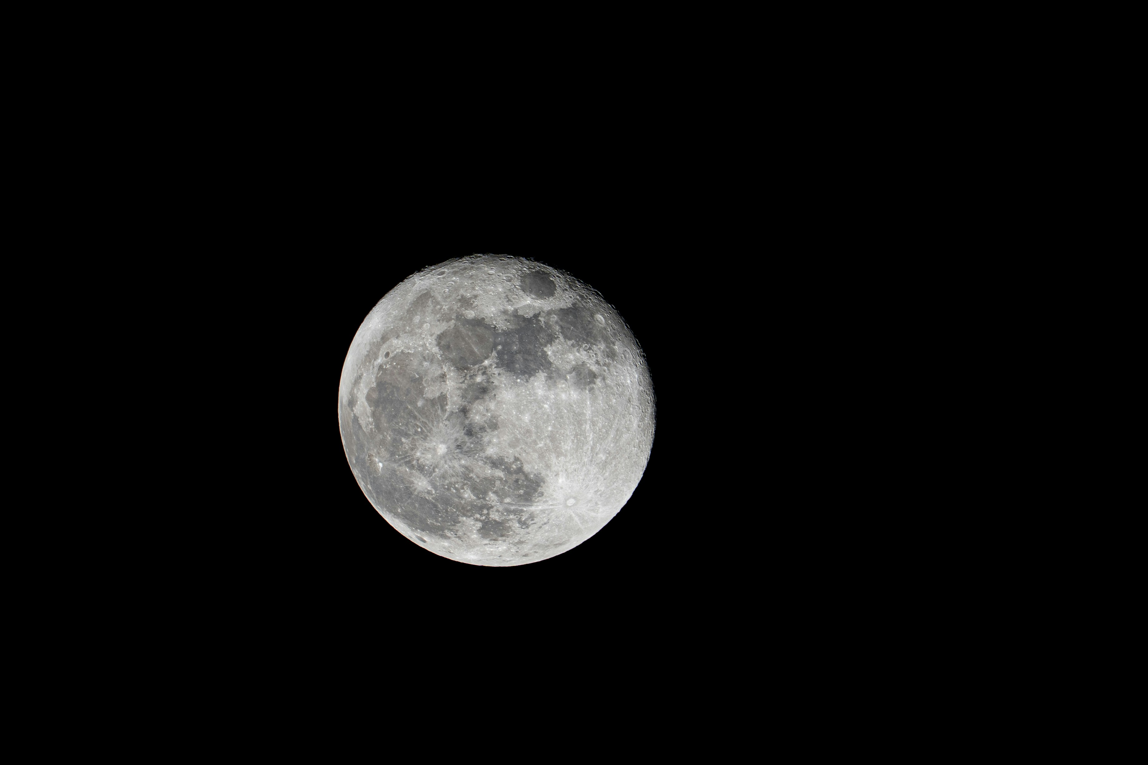 Lone Moon in a Velvet Sky