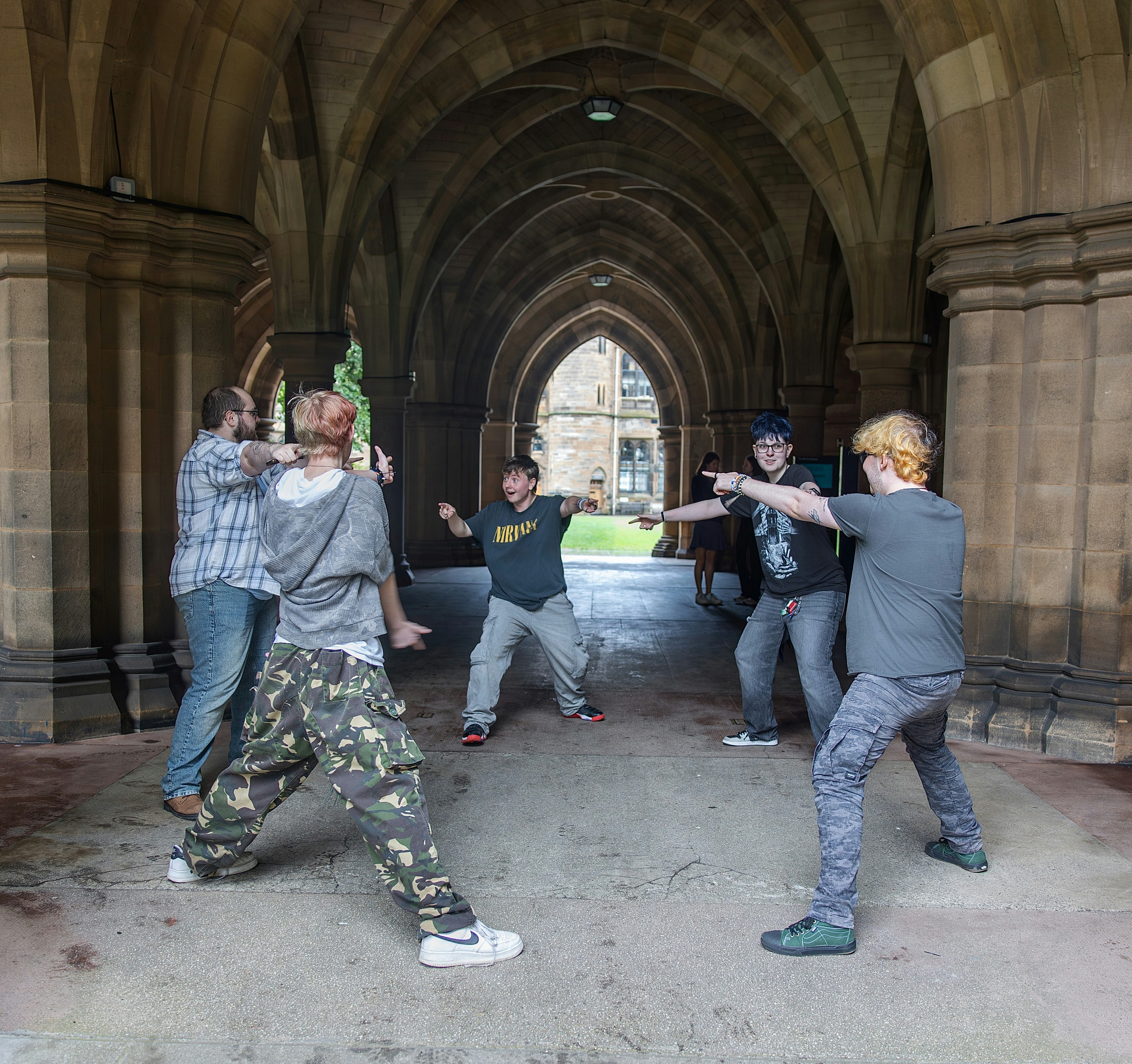 Circle of Defiance under Stone Arches