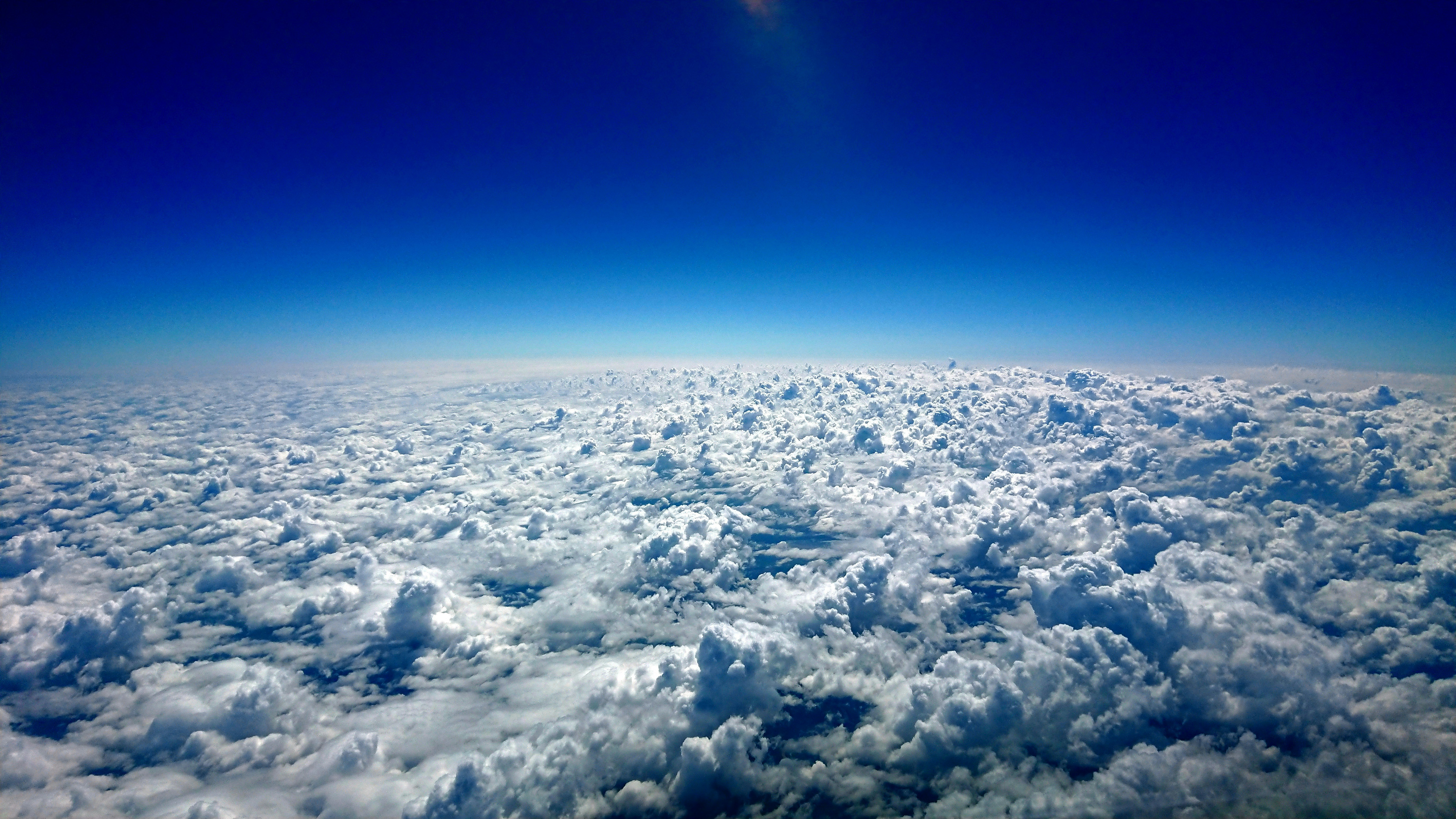 Above the Sea of Clouds: A Serrated Horizon