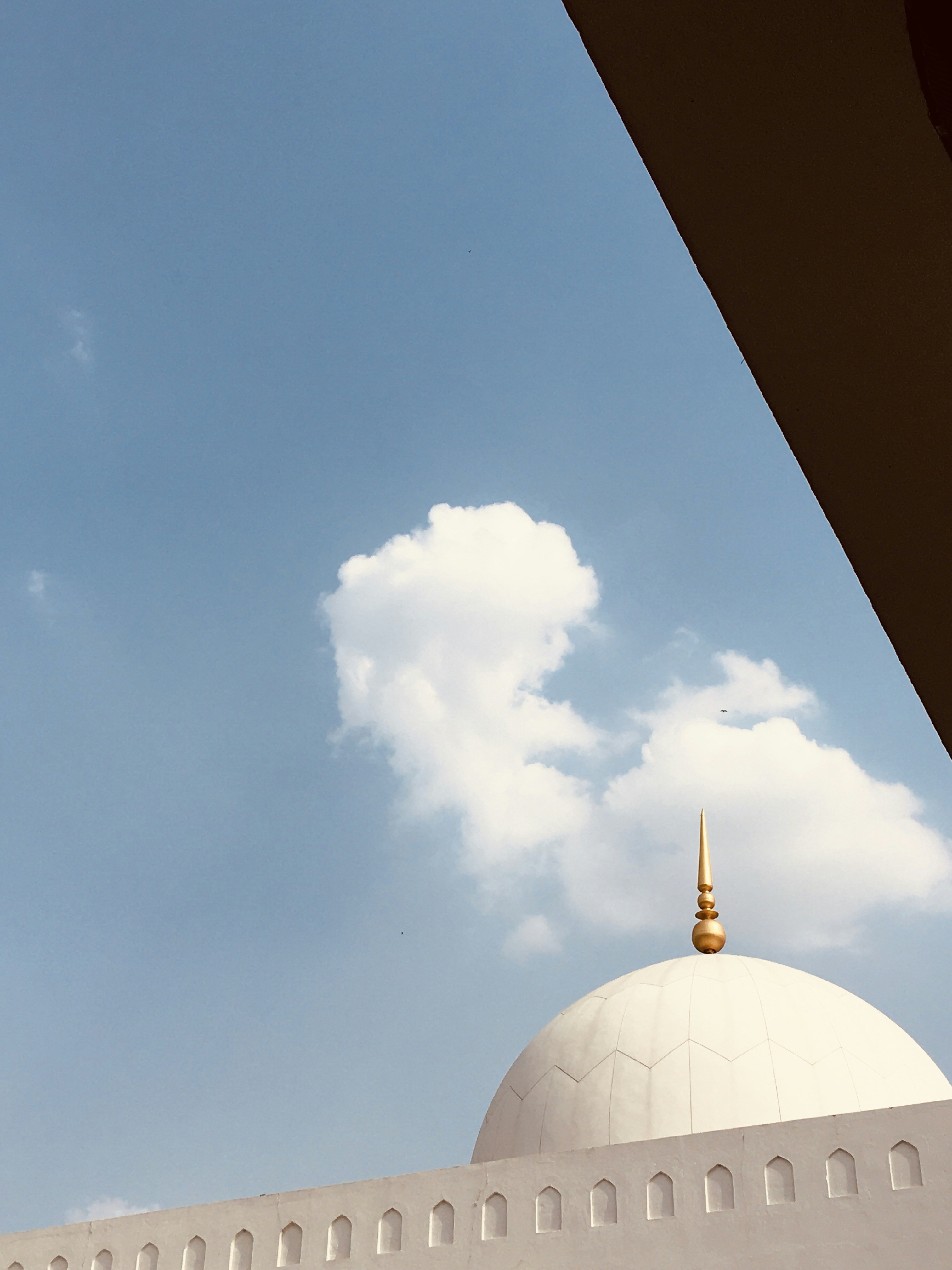 Dome and Spire Against the Sky