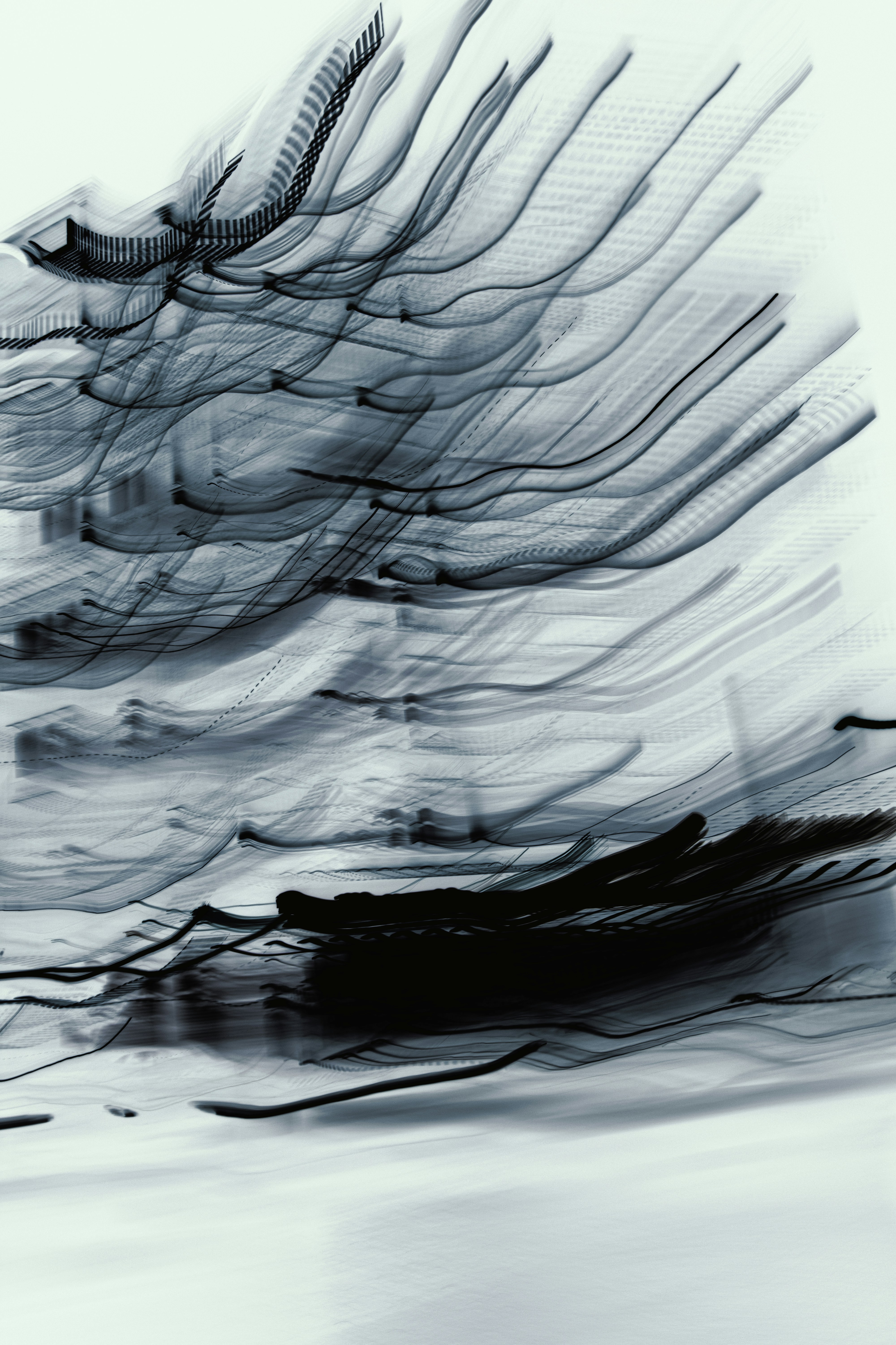 Blurred Echoes: A Dance of Waveforms and Light