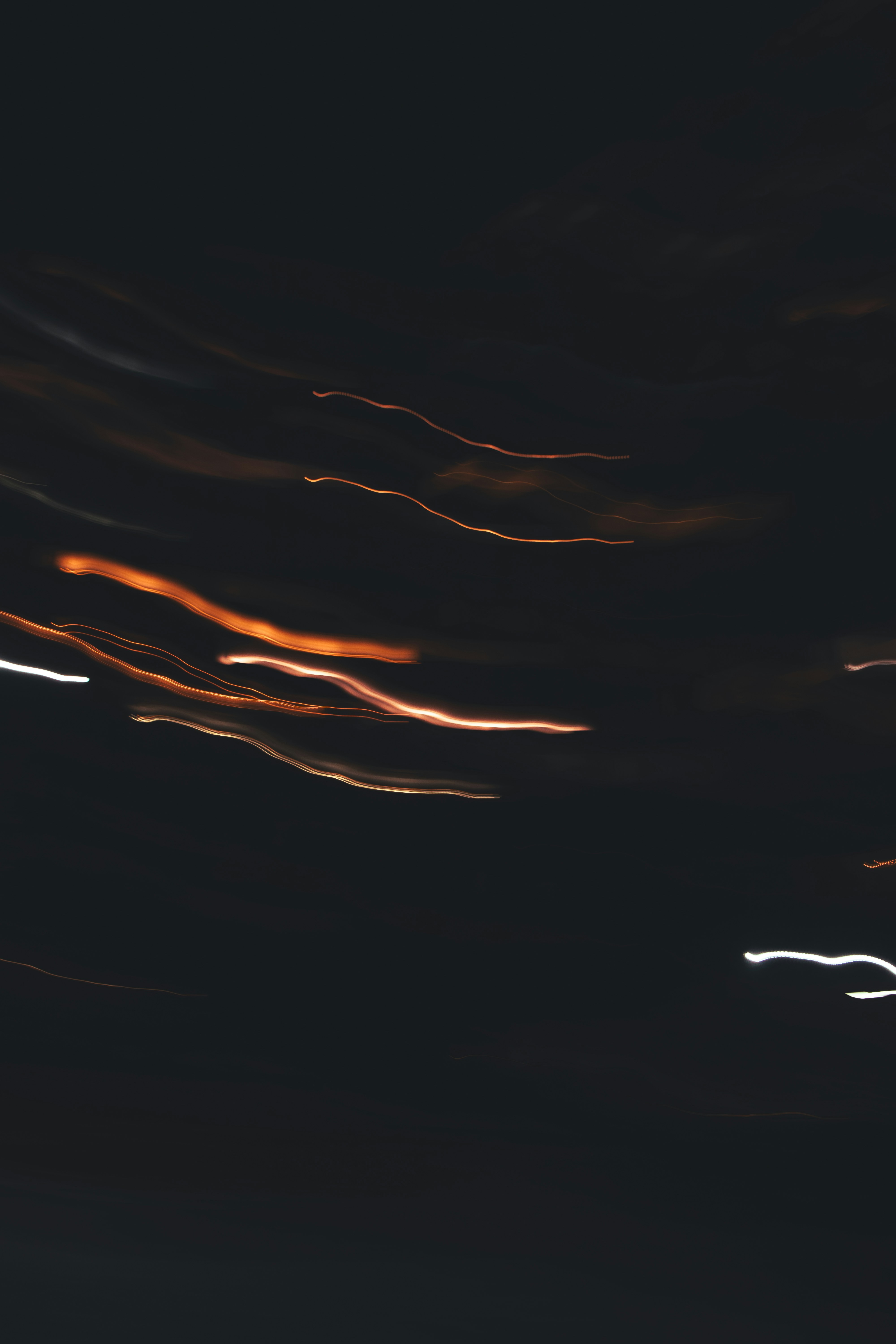 Wander of Night Sparks: Fractal Trails Across a Dark Skyline