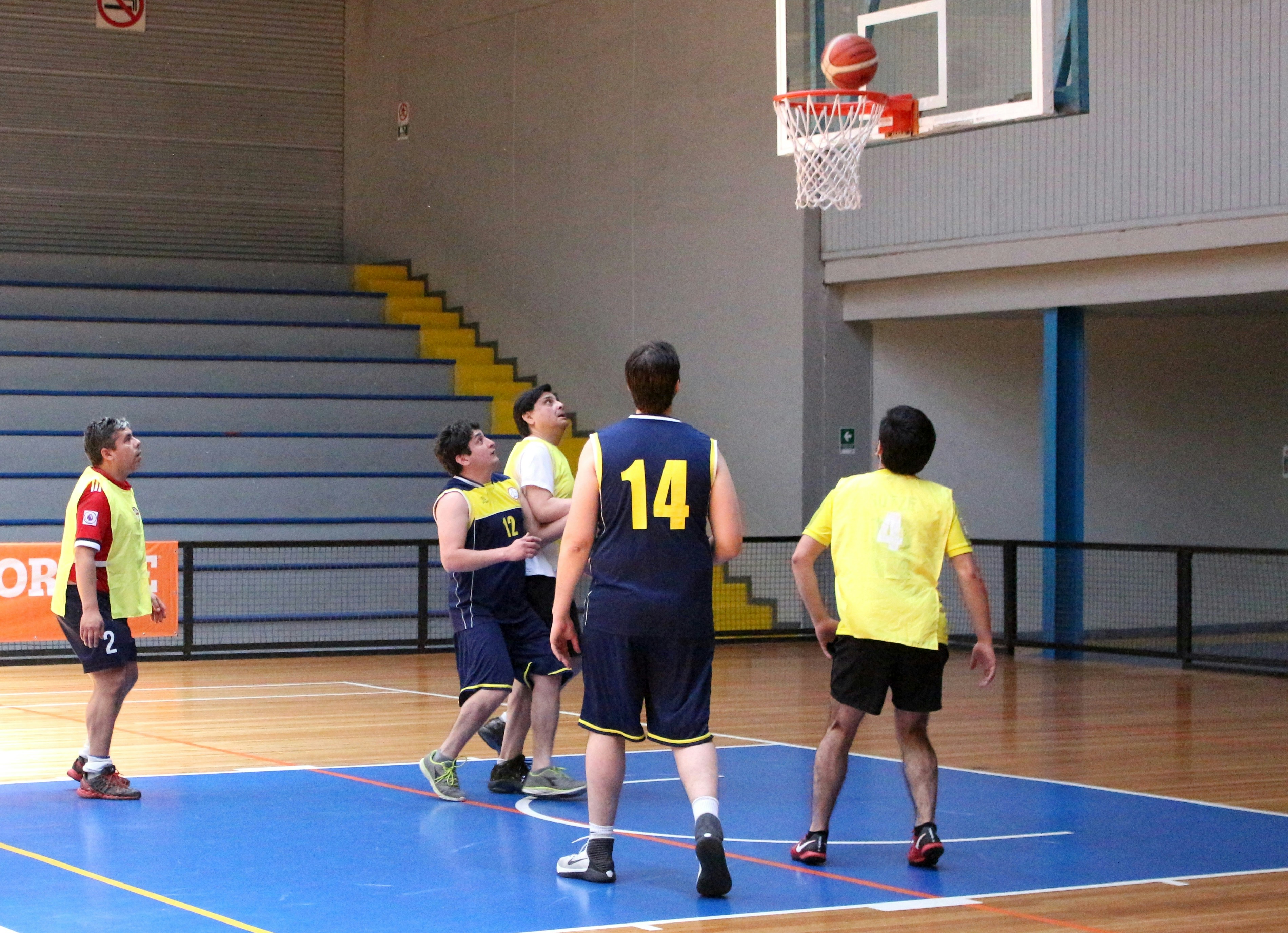 Blue-Bordered Court: Slipstream of a 3-Point Attempt