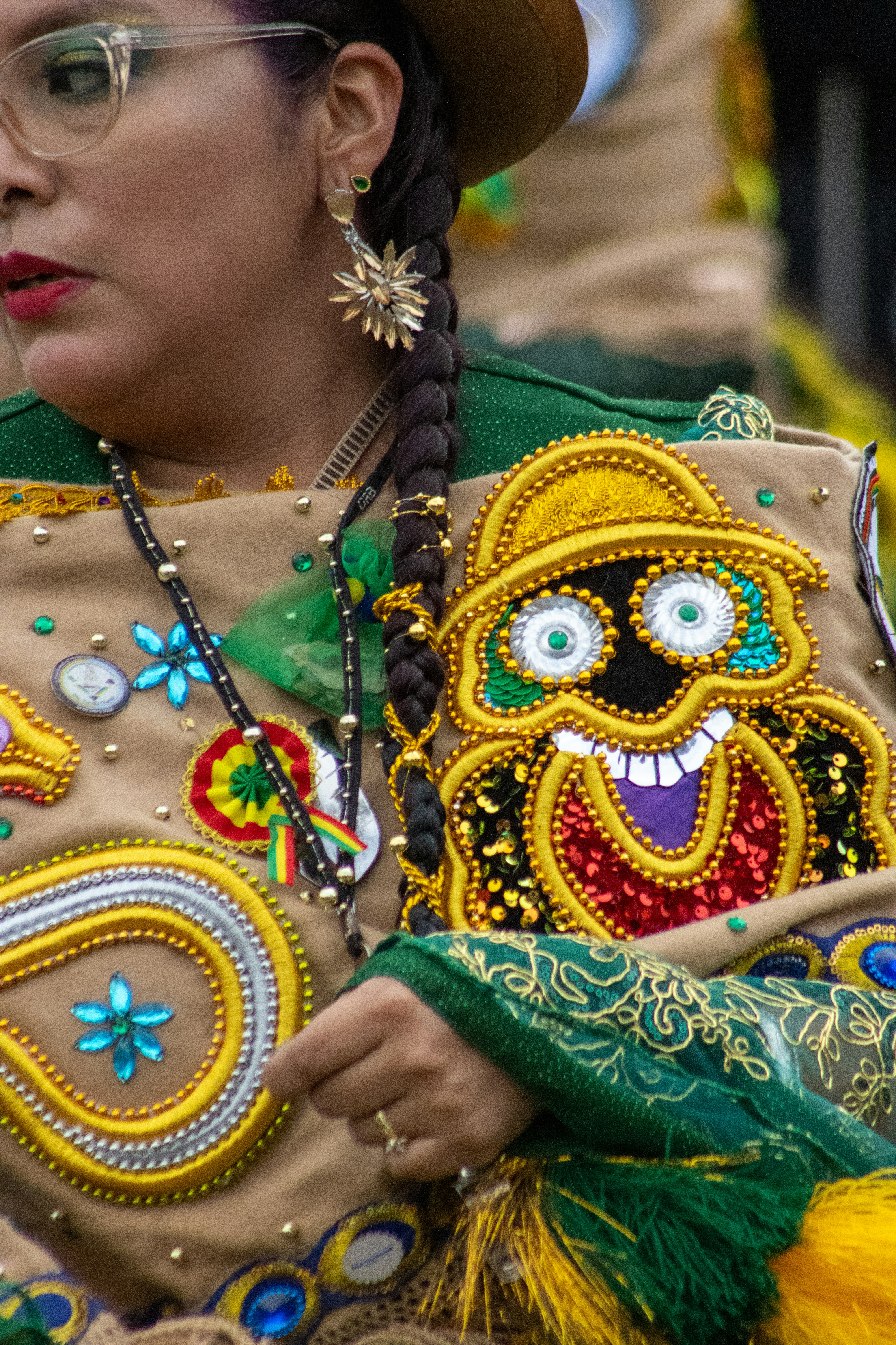 Colorful Regalia: A Turbaned Portrait Celebrating Embellished Heritage